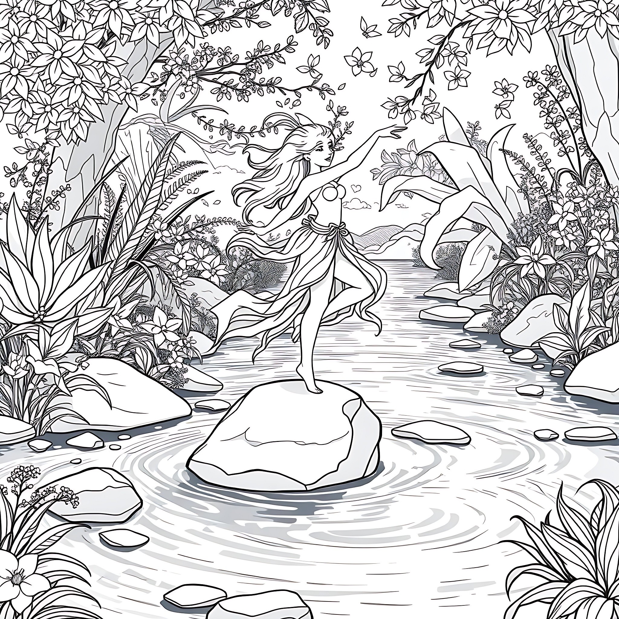 9 Best Nymph Coloring Pages (Free Printable PDFs)