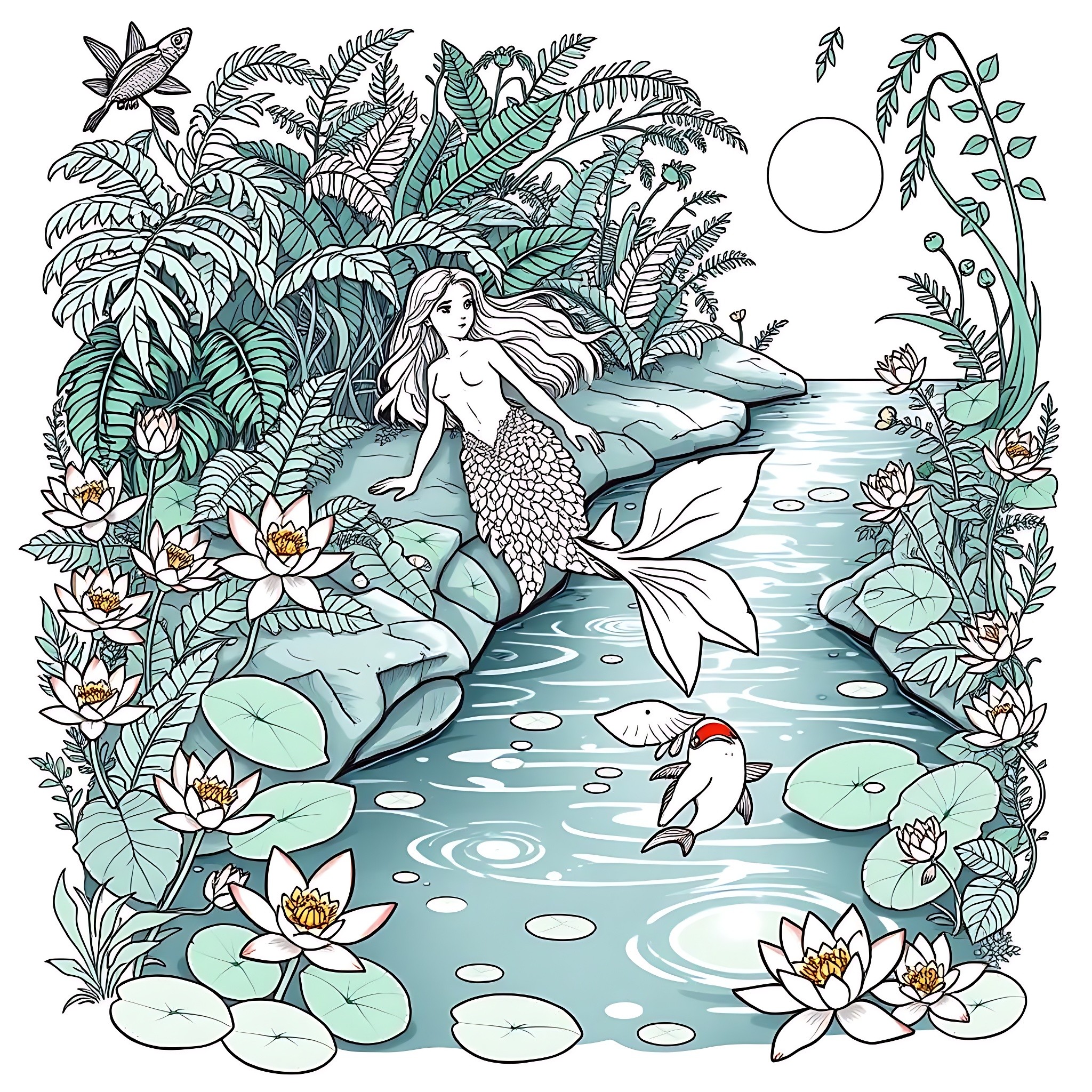 42 Best Naiad Coloring Pages (Free Printable PDFs)