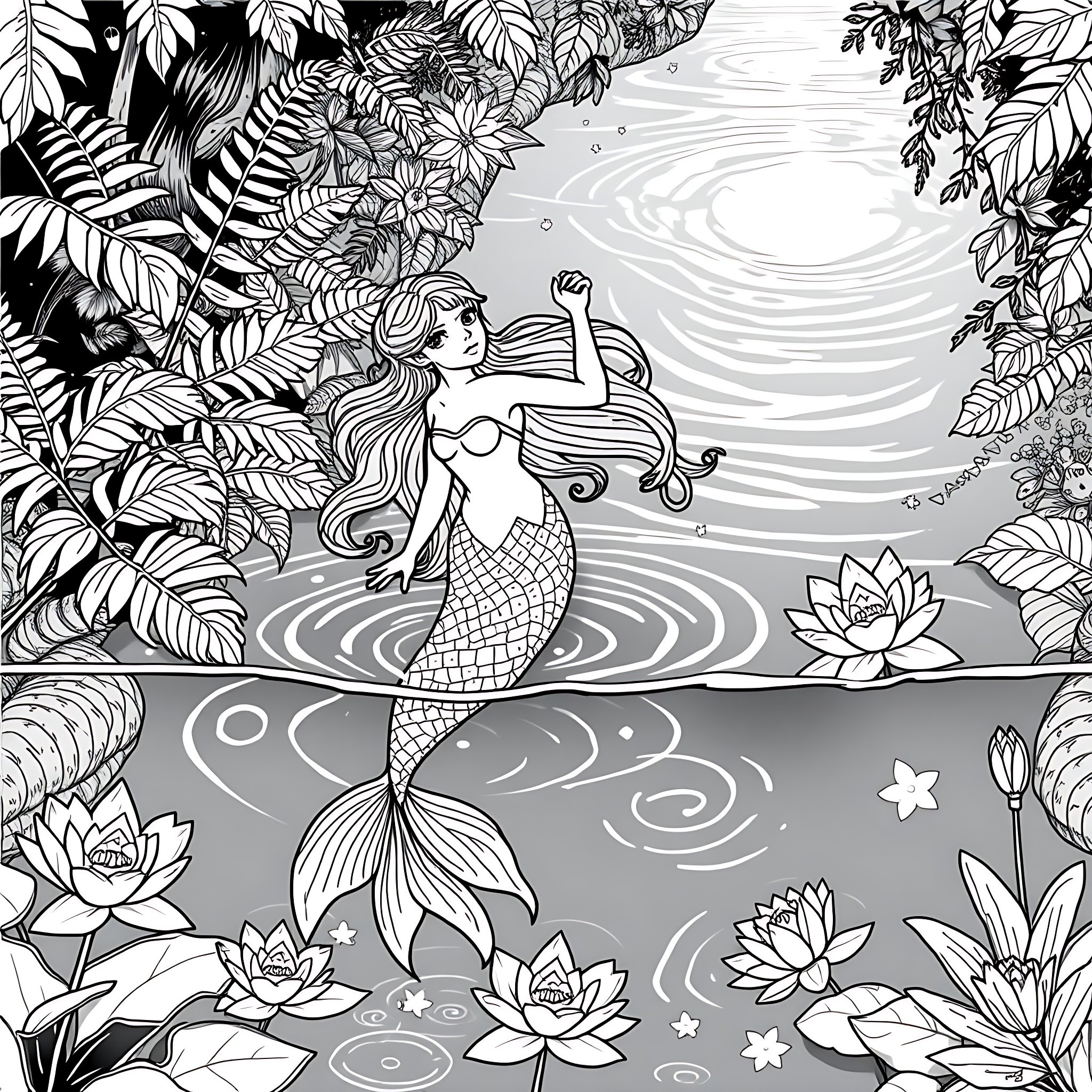 42 Best Naiad Coloring Pages (Free Printable PDFs)