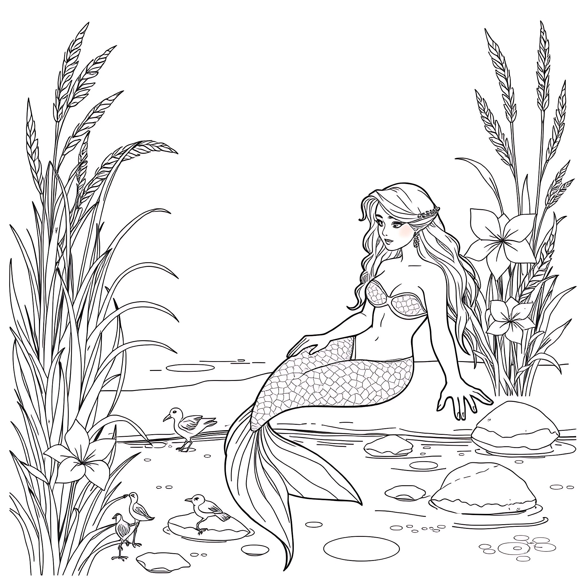 Best Naiad Coloring Pages (Free Printable PDF)