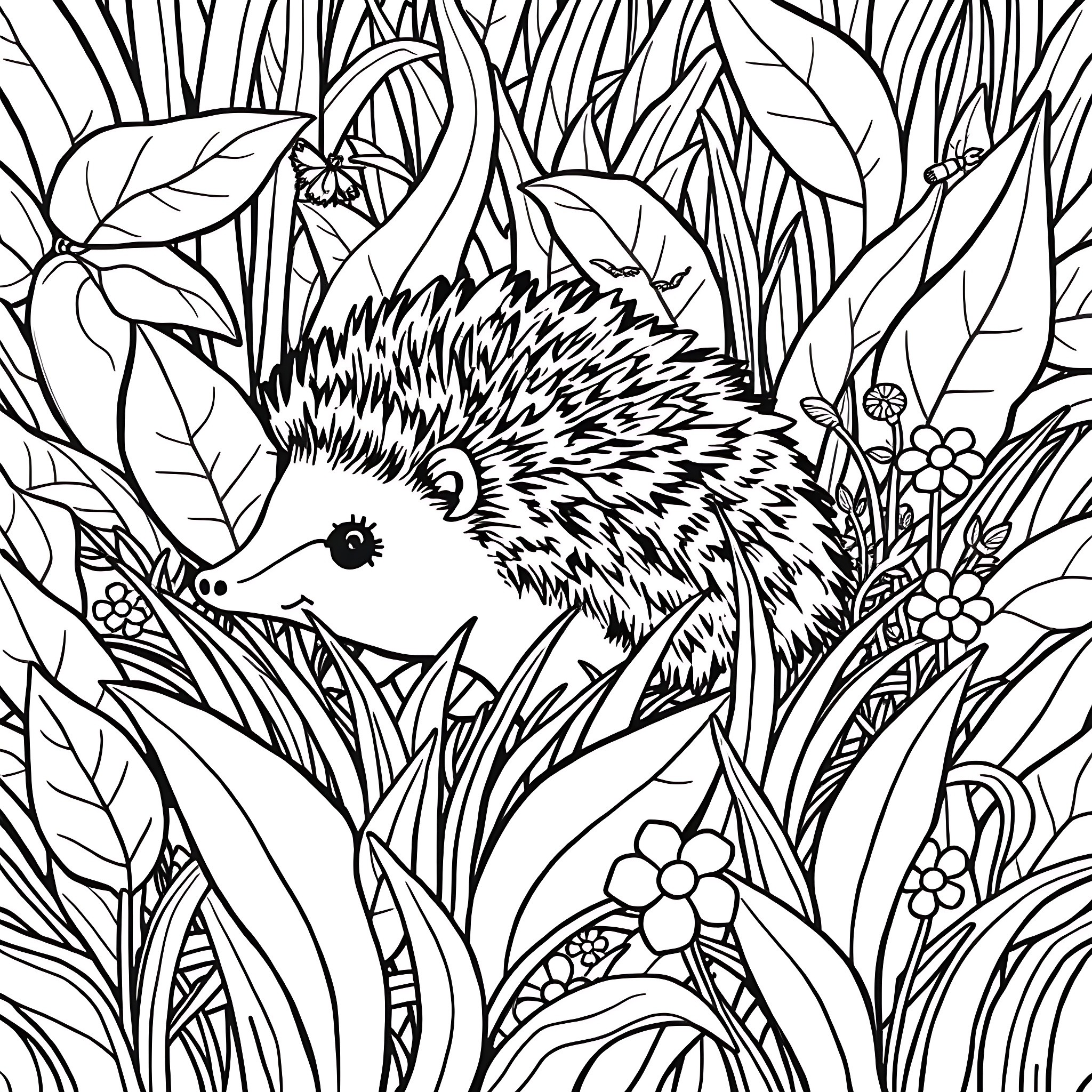 Best Hedgehog Coloring Pages (Free Printable PDF)