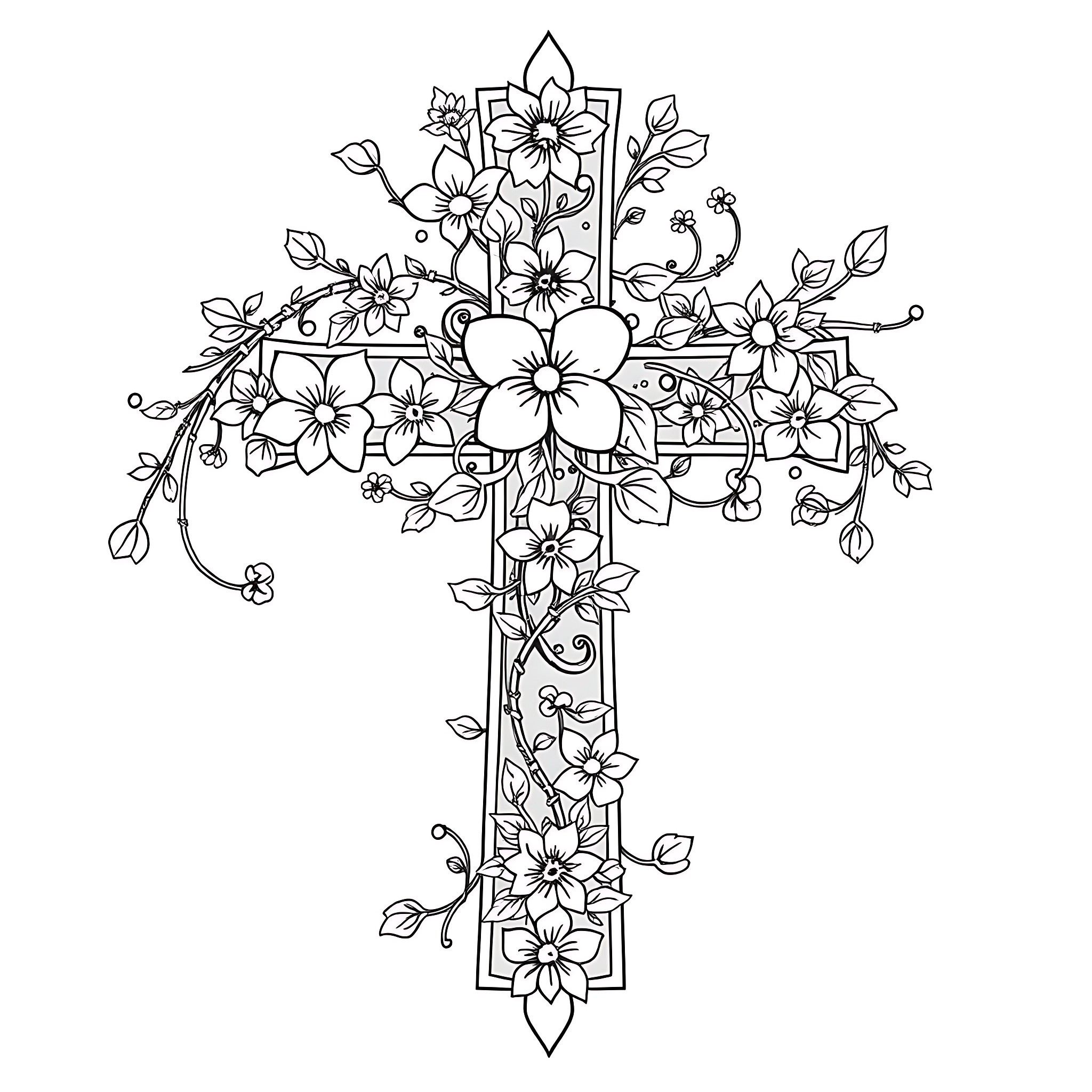 82 Best Flower Coloring Pages (Free Printable PDFs)