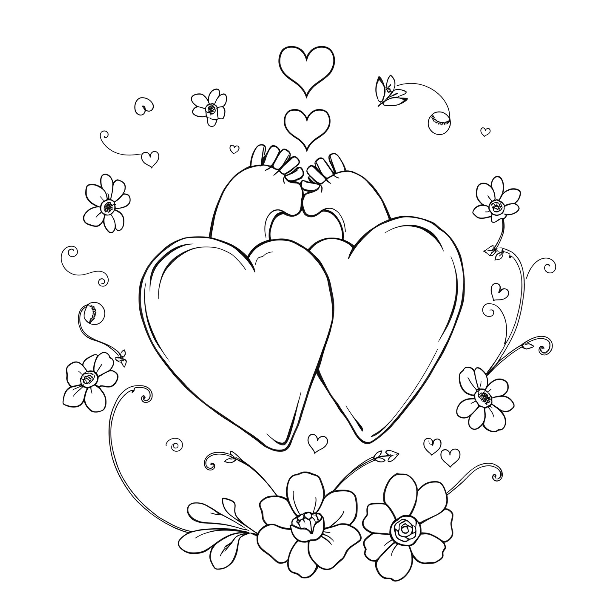 7 Best Love Coloring Pages (Free Printable PDFs)