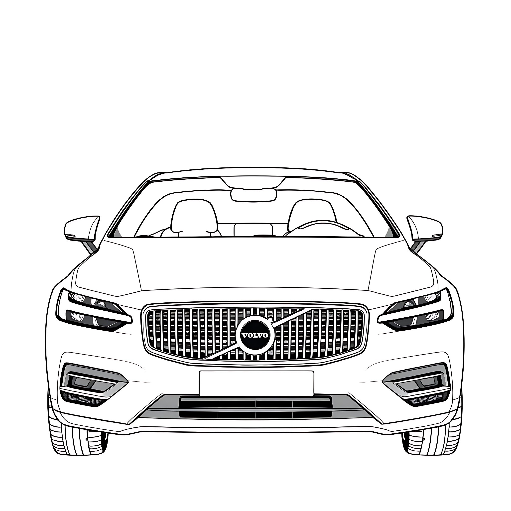 Best Volvo Car Coloring Pages (Free Printable PDF)