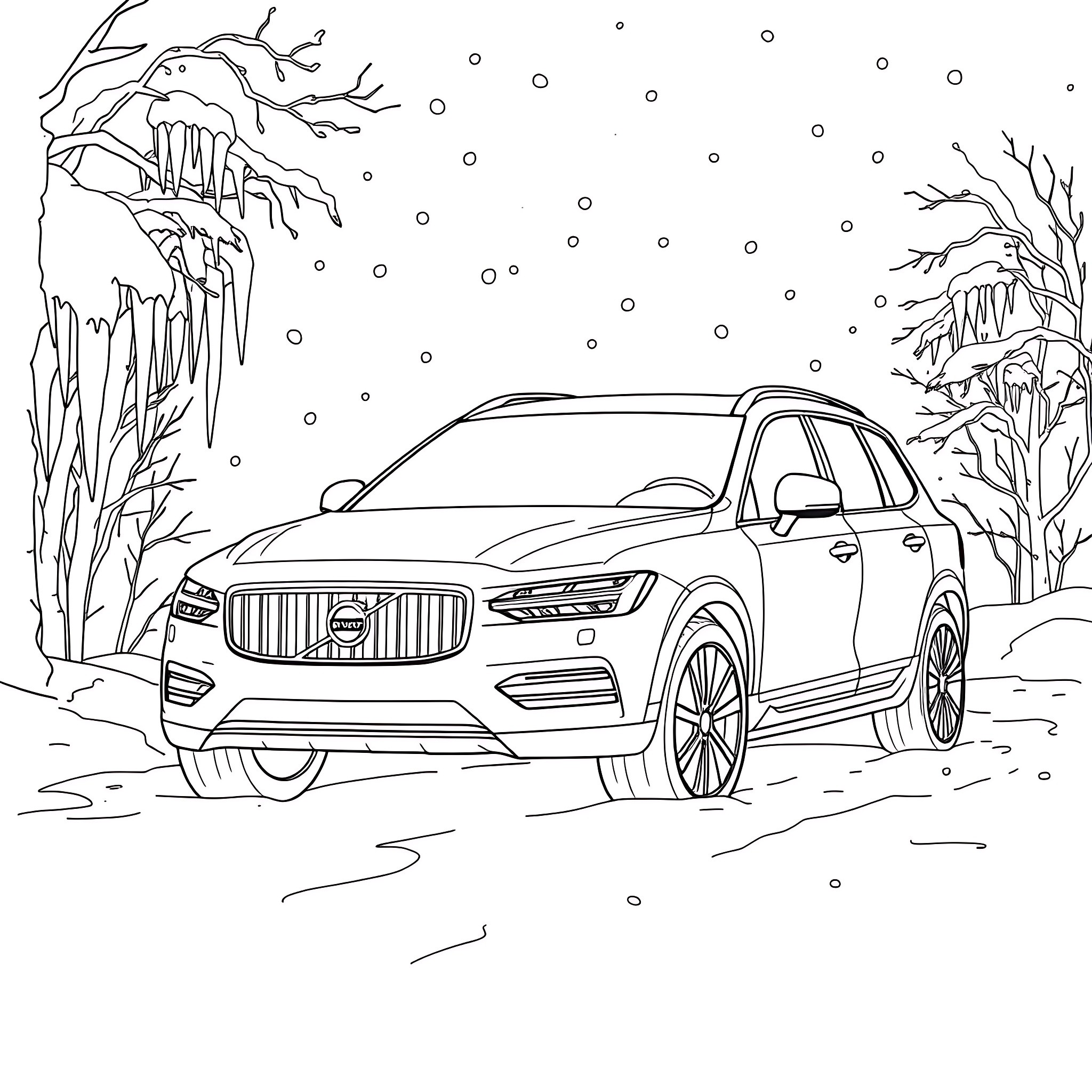 Best Volvo Car Coloring Pages (Free Printable PDF)