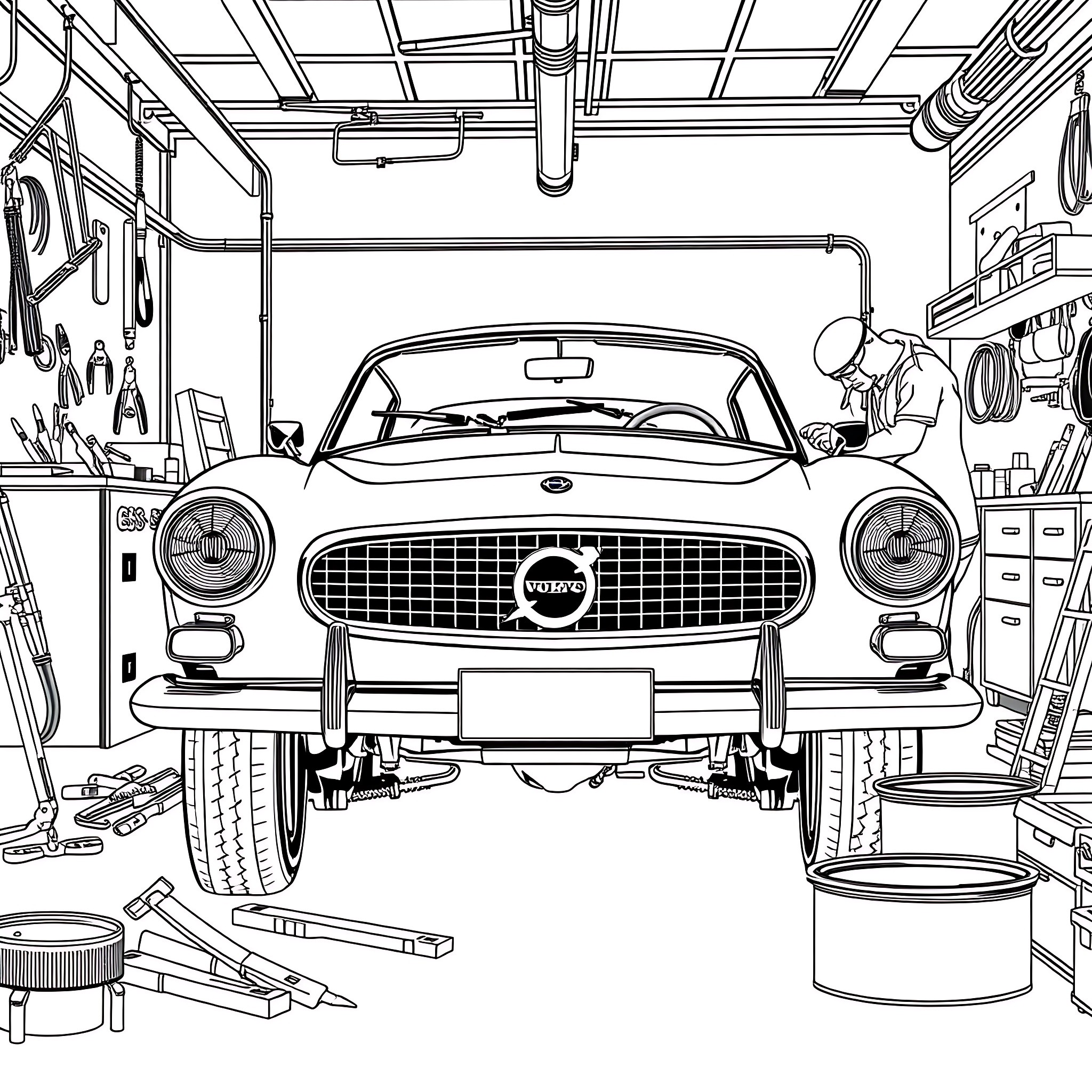Best Volvo Car Coloring Pages (Free Printable PDF)