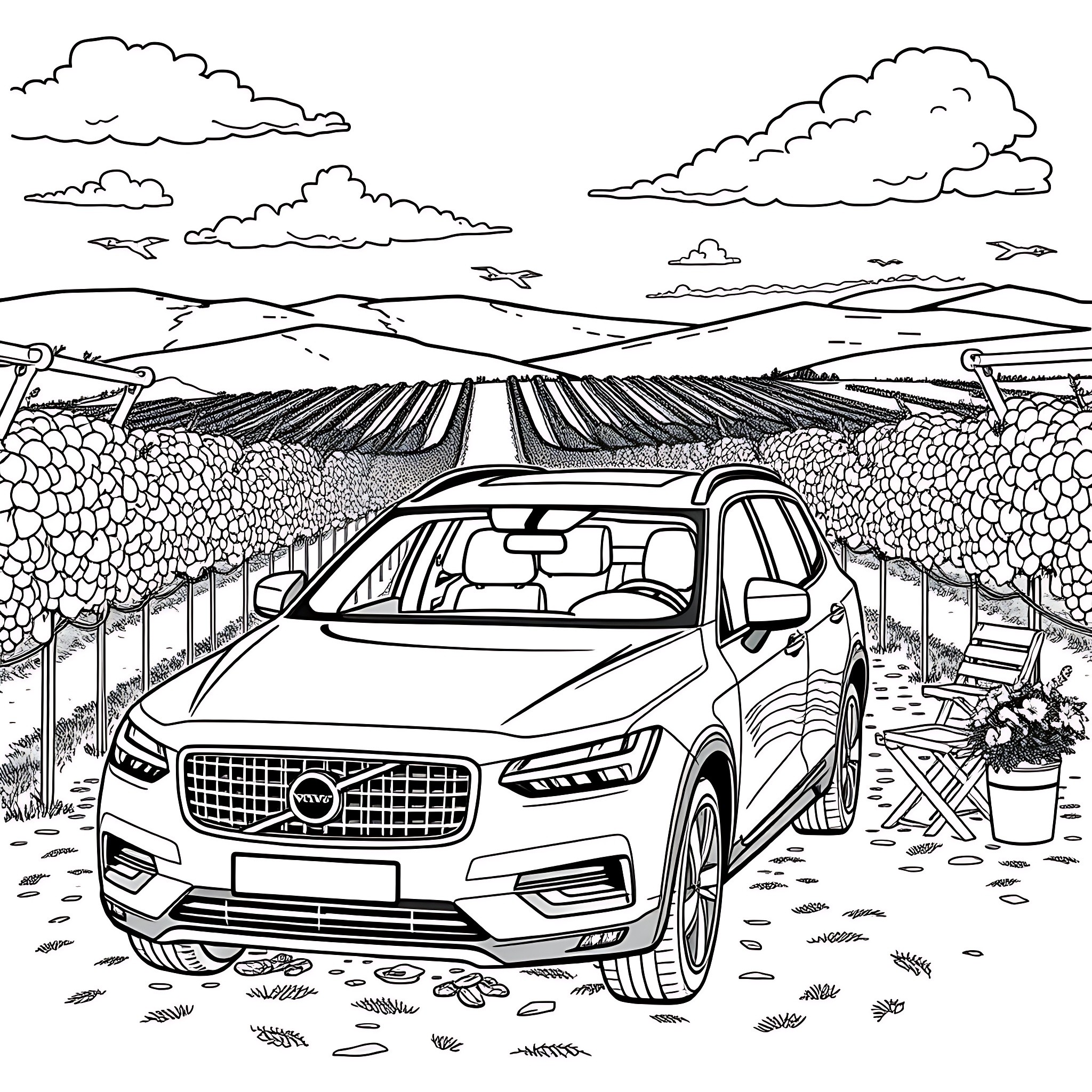 Best Volvo Car Coloring Pages (Free Printable PDF)
