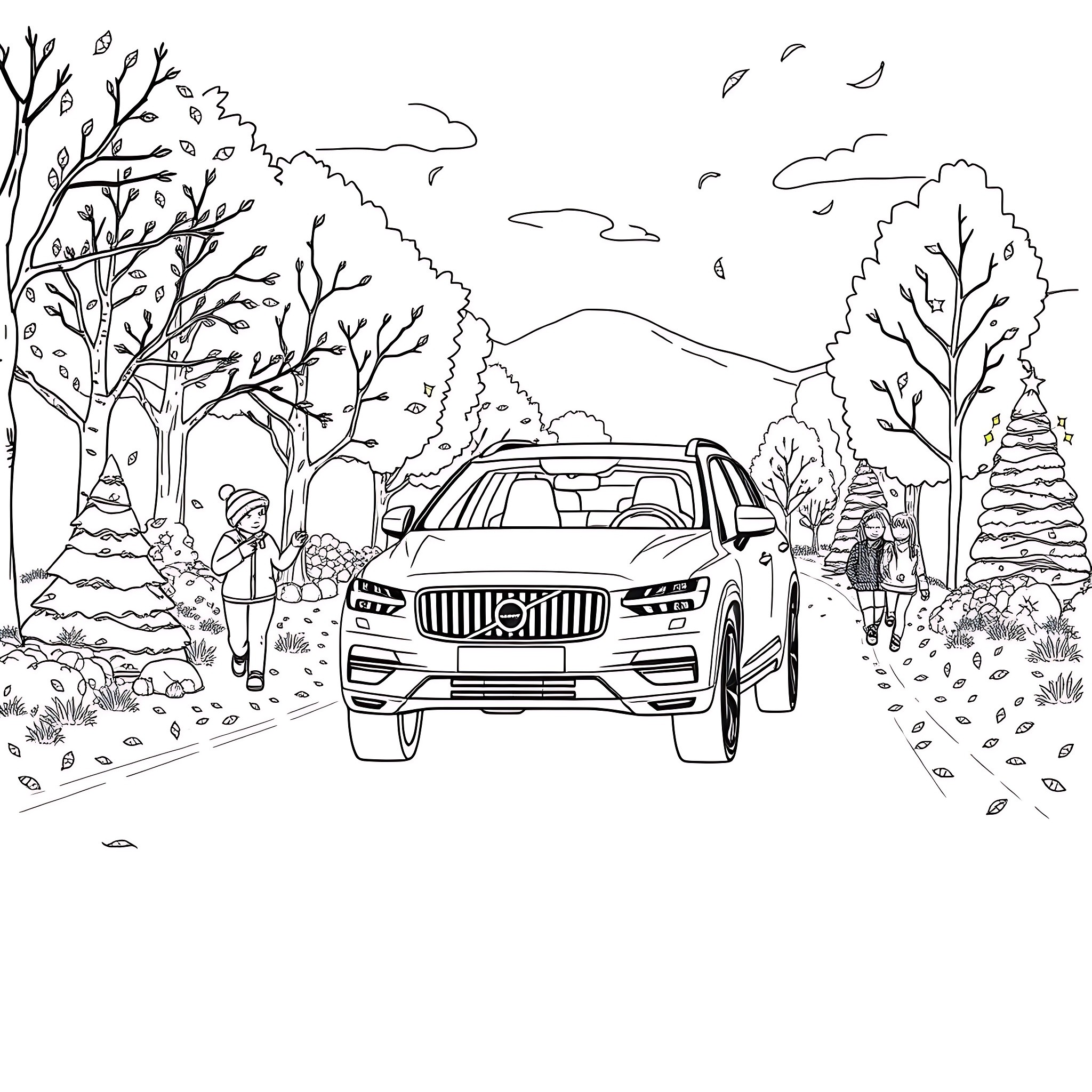 Best Volvo Car Coloring Pages (Free Printable PDF)