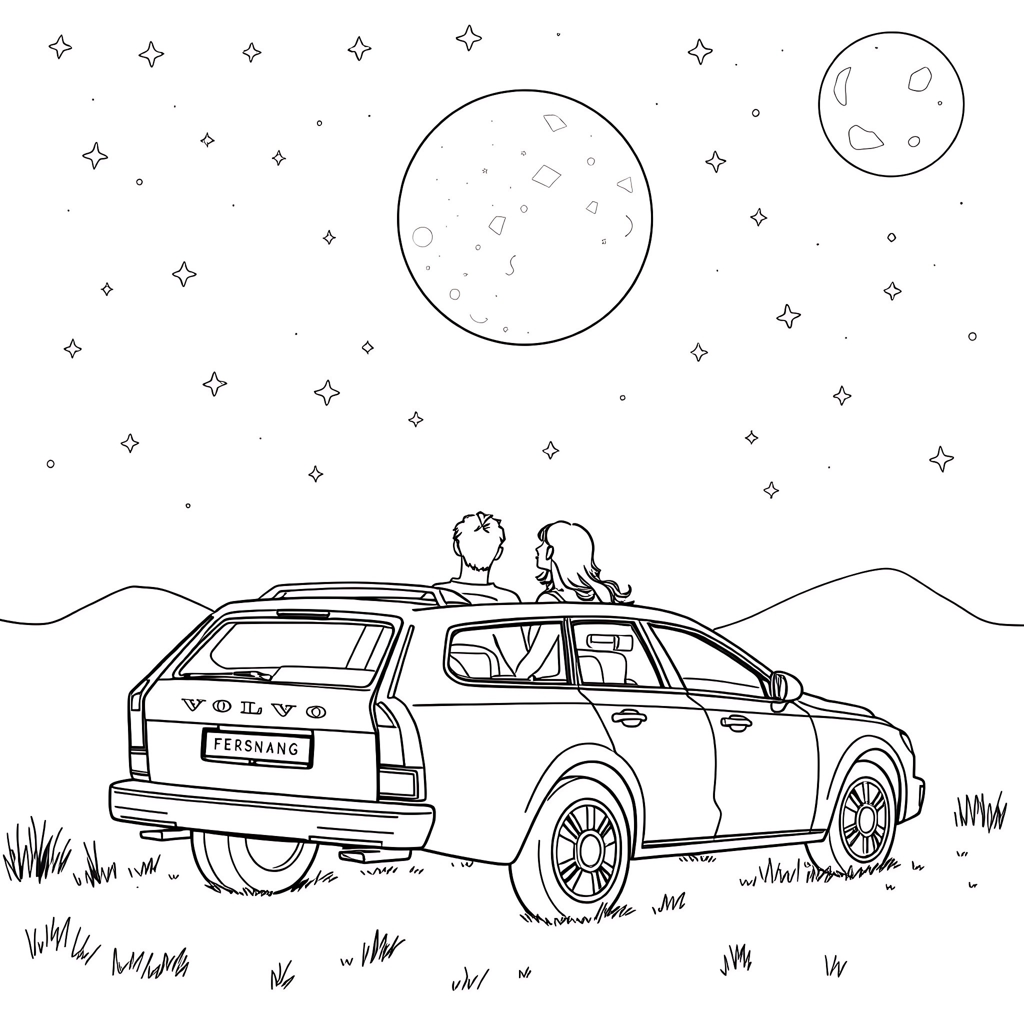 Best Volvo Car Coloring Pages (Free Printable PDF)
