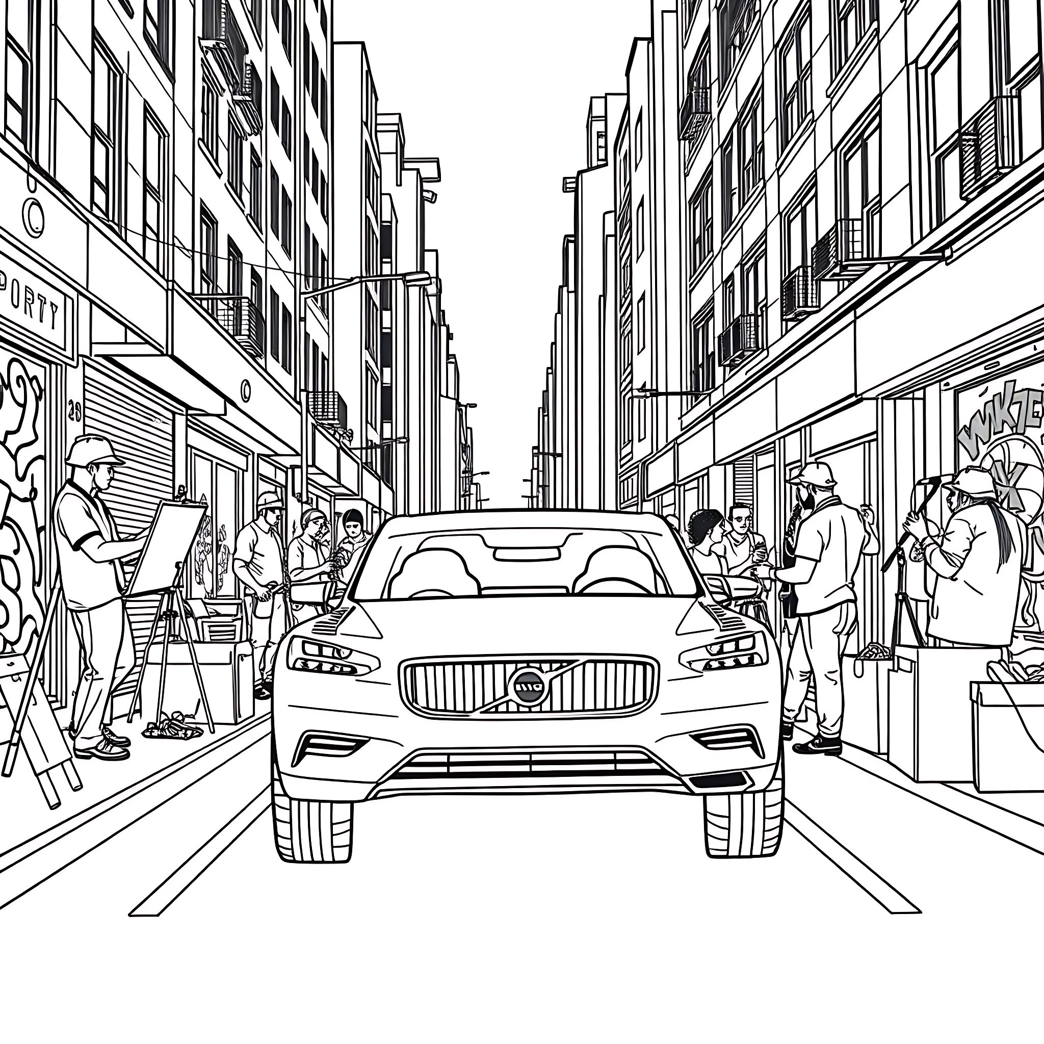 Best Volvo Car Coloring Pages (Free Printable PDF)