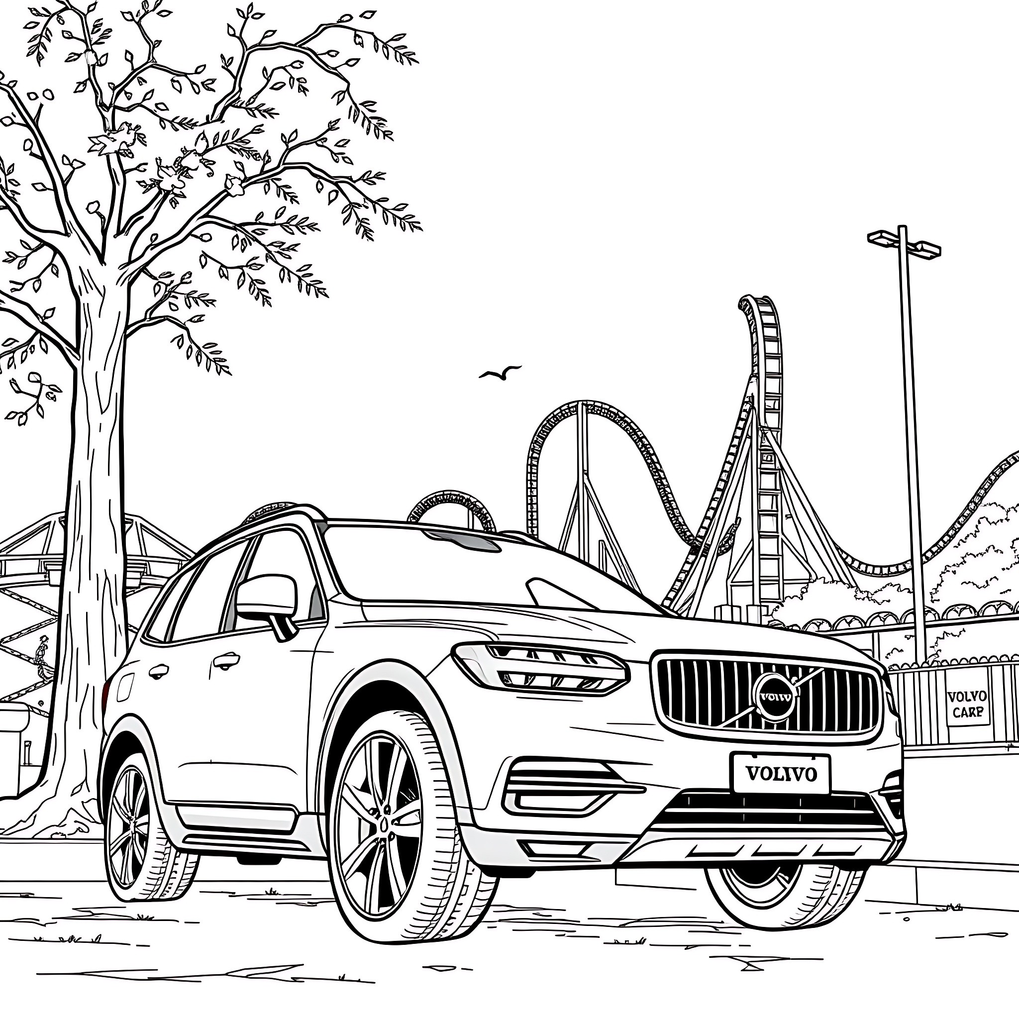 Best Volvo Car Coloring Pages (Free Printable PDF)