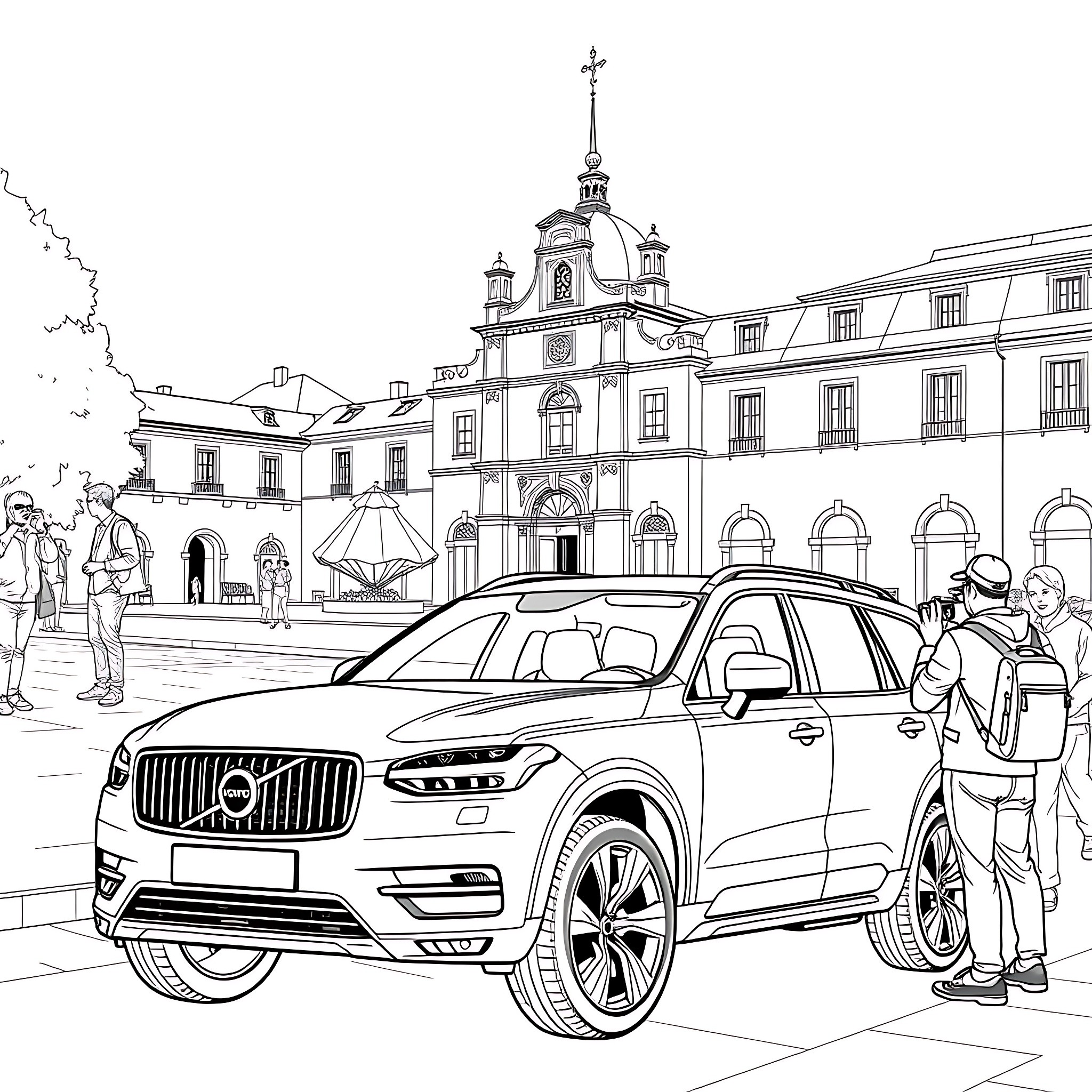 Best Volvo Car Coloring Pages (Free Printable PDF)