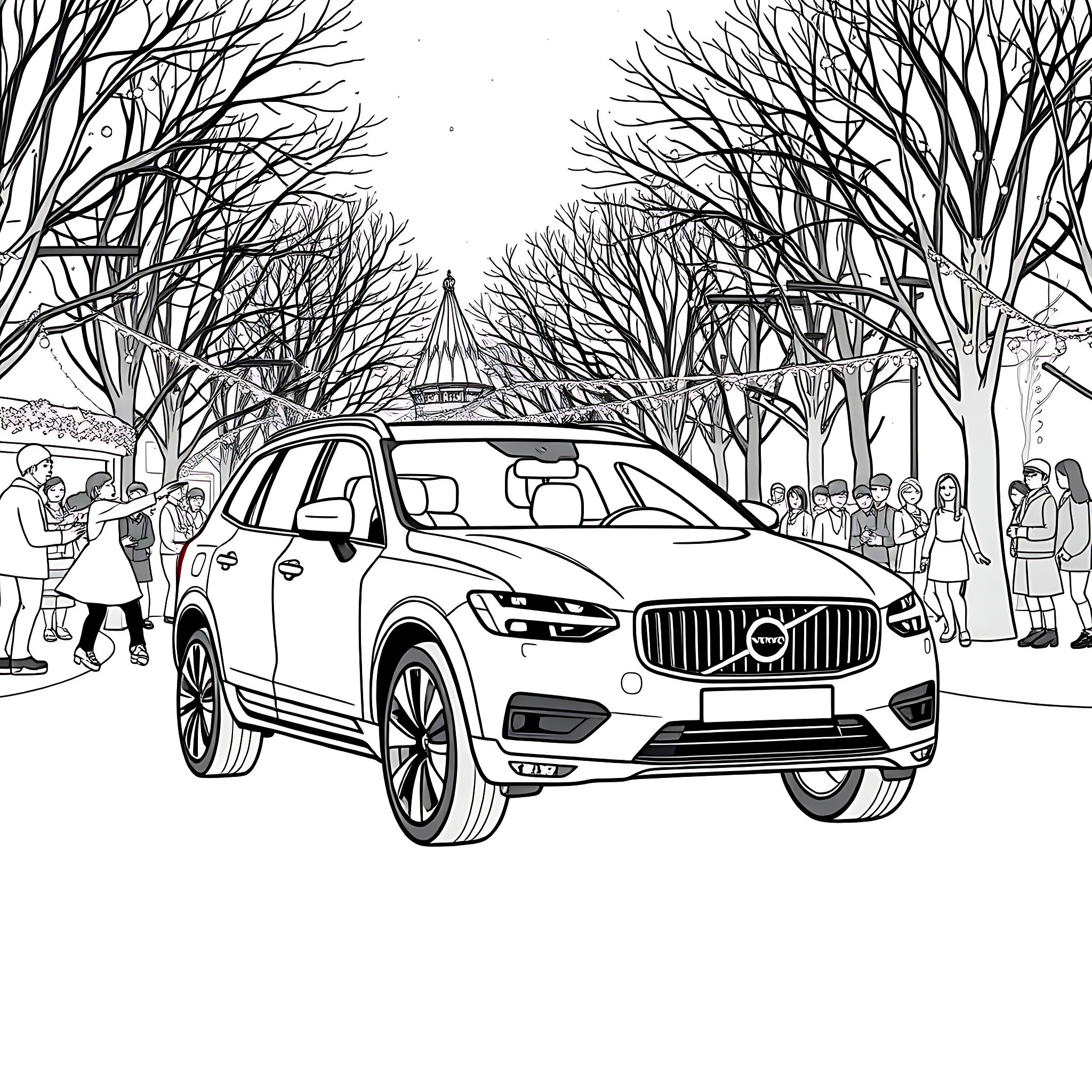 Best Volvo Car Coloring Pages (Free Printable PDF)