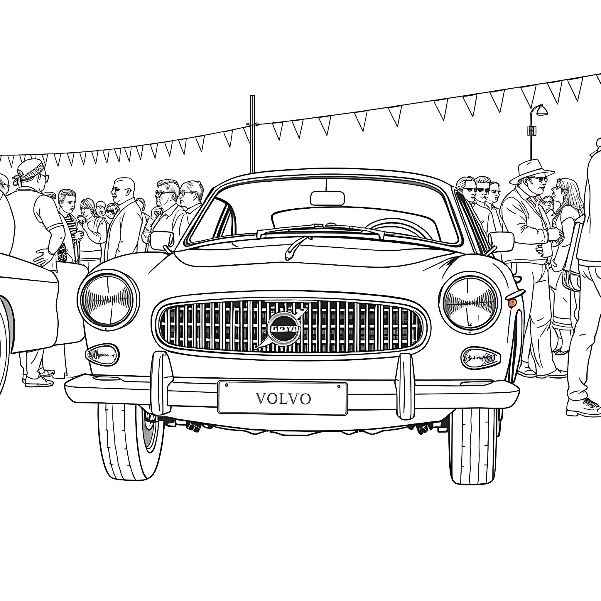 Best Volvo Car Coloring Pages (Free Printable PDF)