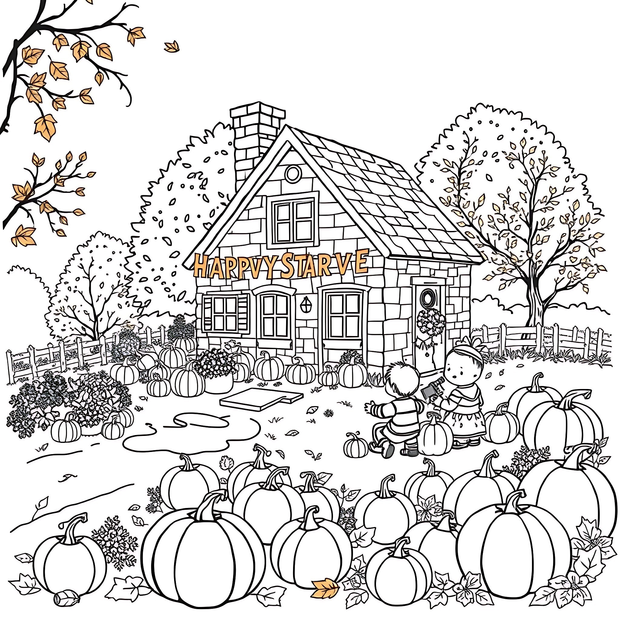 Best Cottage Coloring Pages (Free Printable PDF)