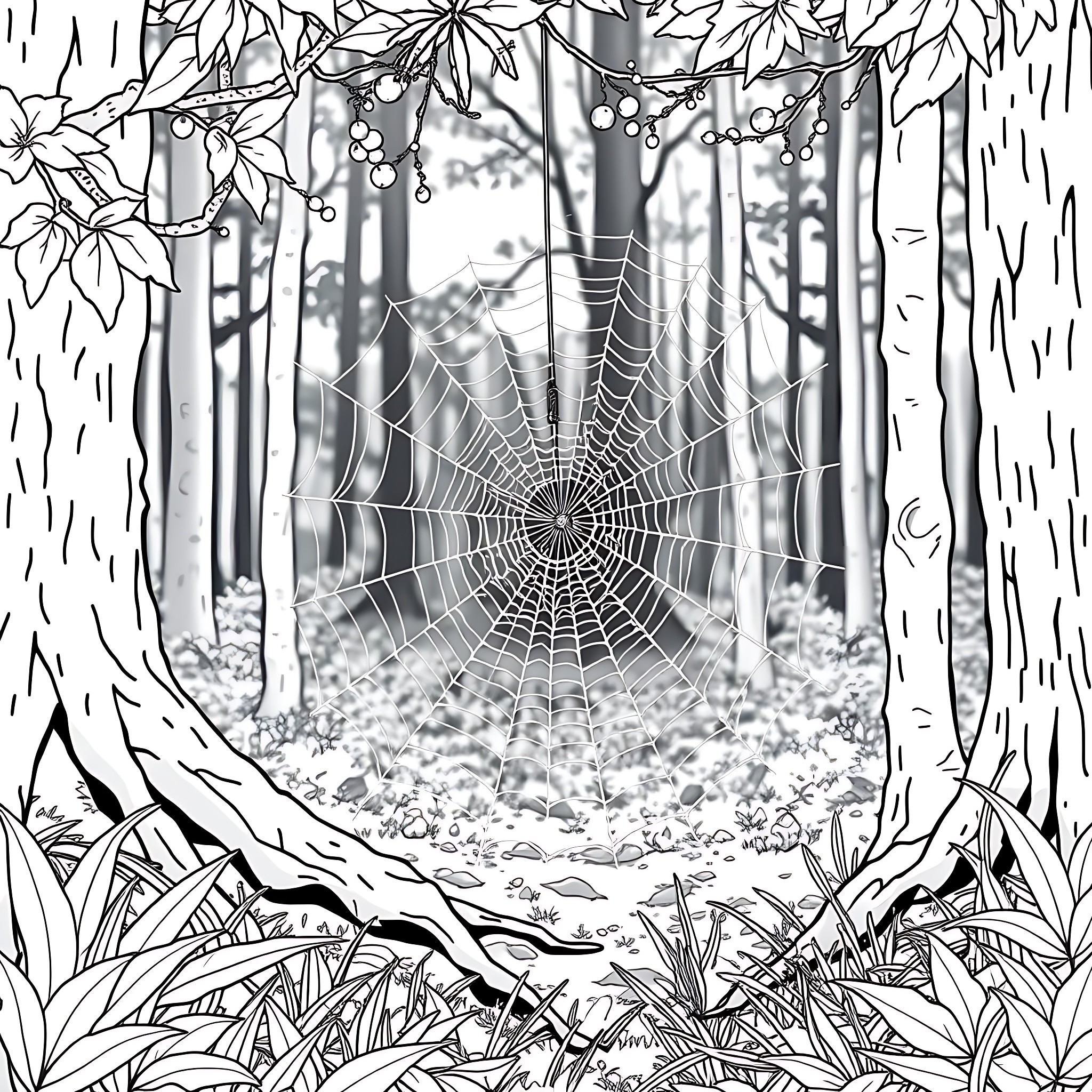 84 Best Forest Coloring Pages (Free Printable PDFs)