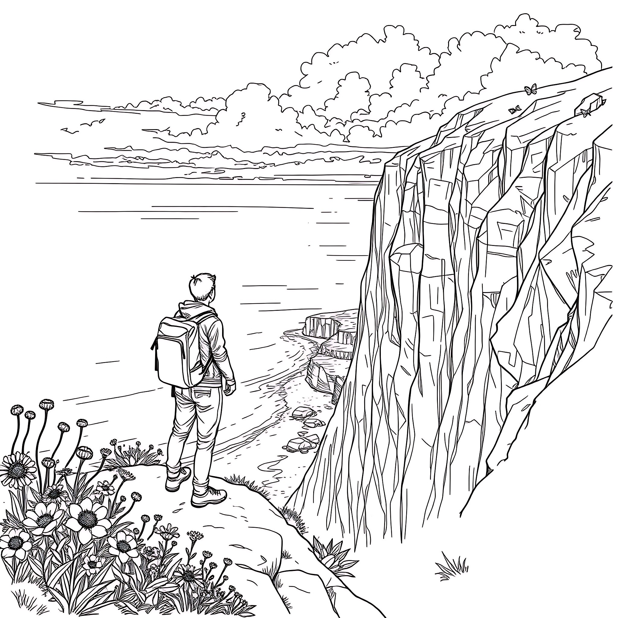 Best Beach Coloring Pages (Free Printable PDF)