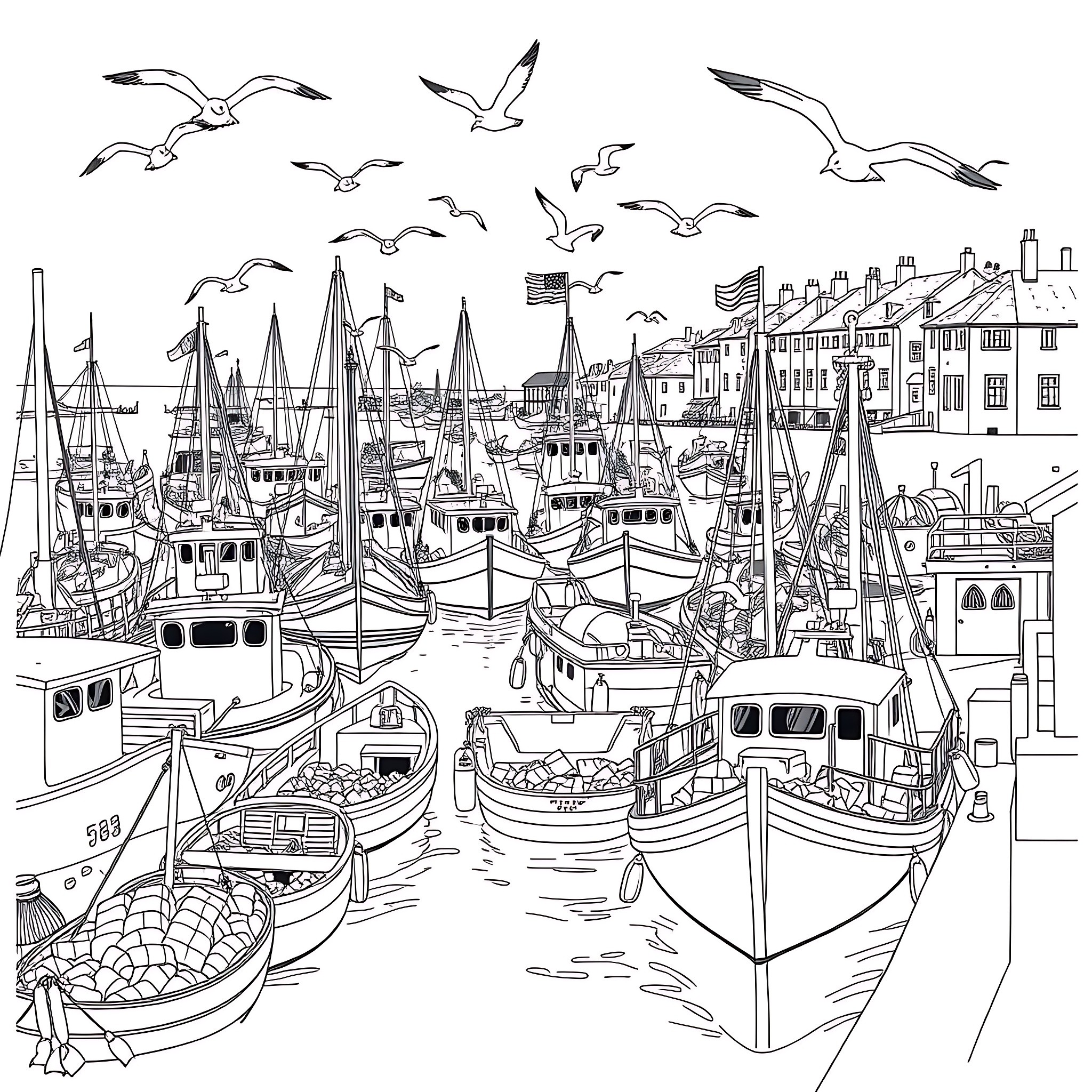 15 Best Beach Coloring Pages (Free Printable PDFs)