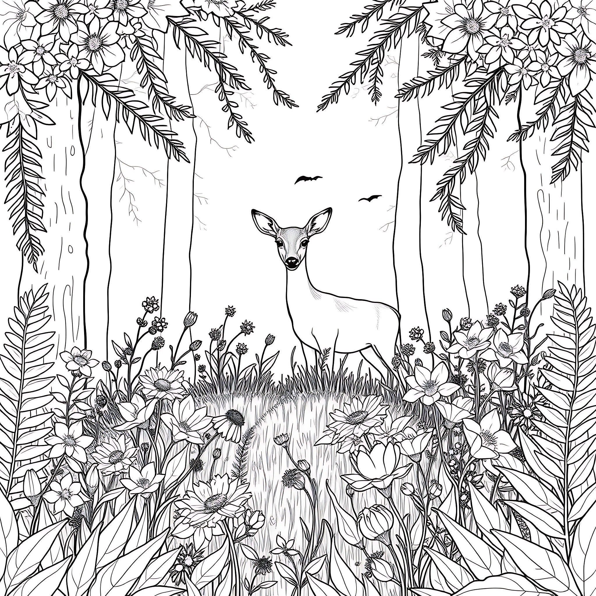16 Best Flower Garden Coloring Pages (Free Printable PDFs)