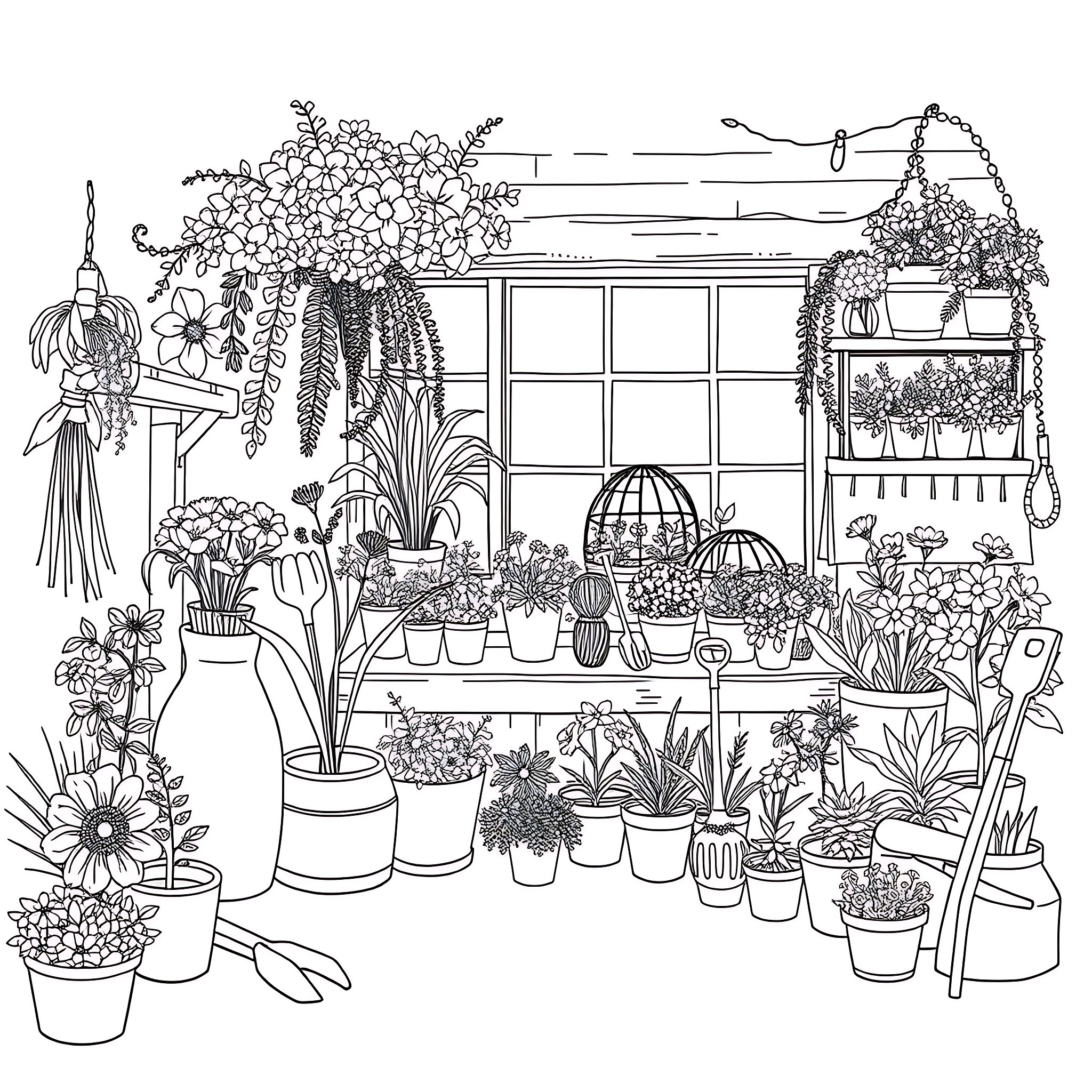 16 Best Flower Garden Coloring Pages (Free Printable PDFs)