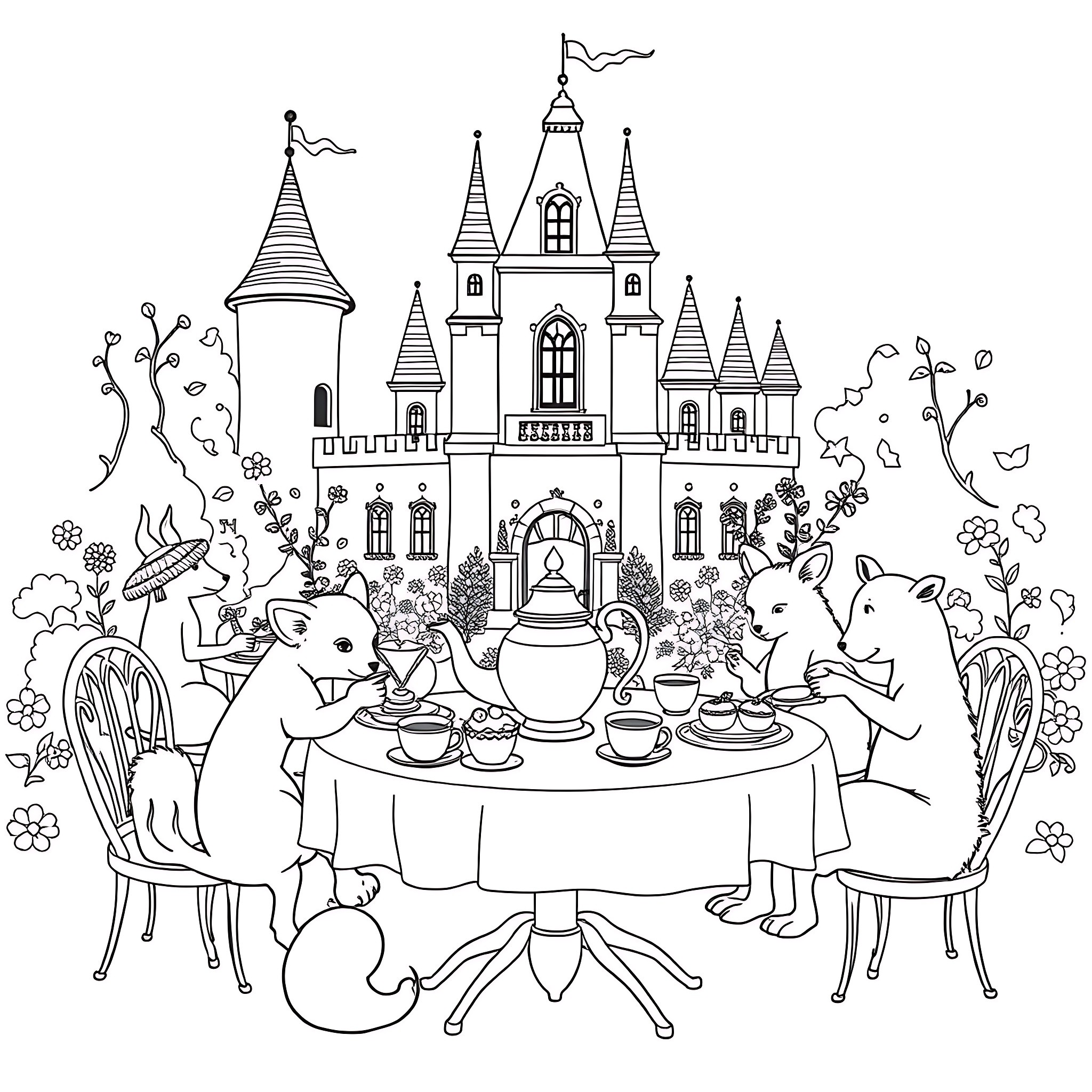 154 Best Castle Coloring Pages (Free Printable PDFs)