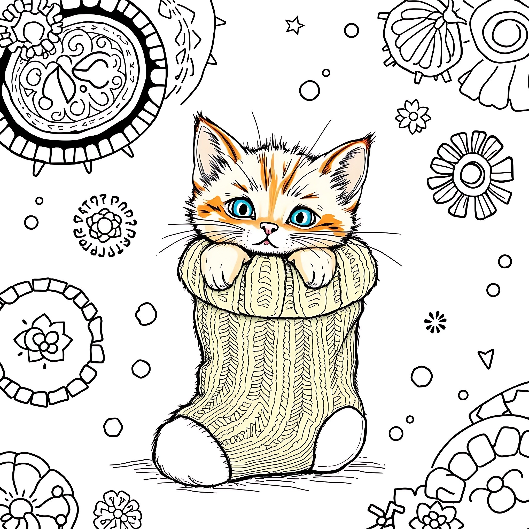 35 Best Kitten Coloring Pages (Free Printable PDFs)