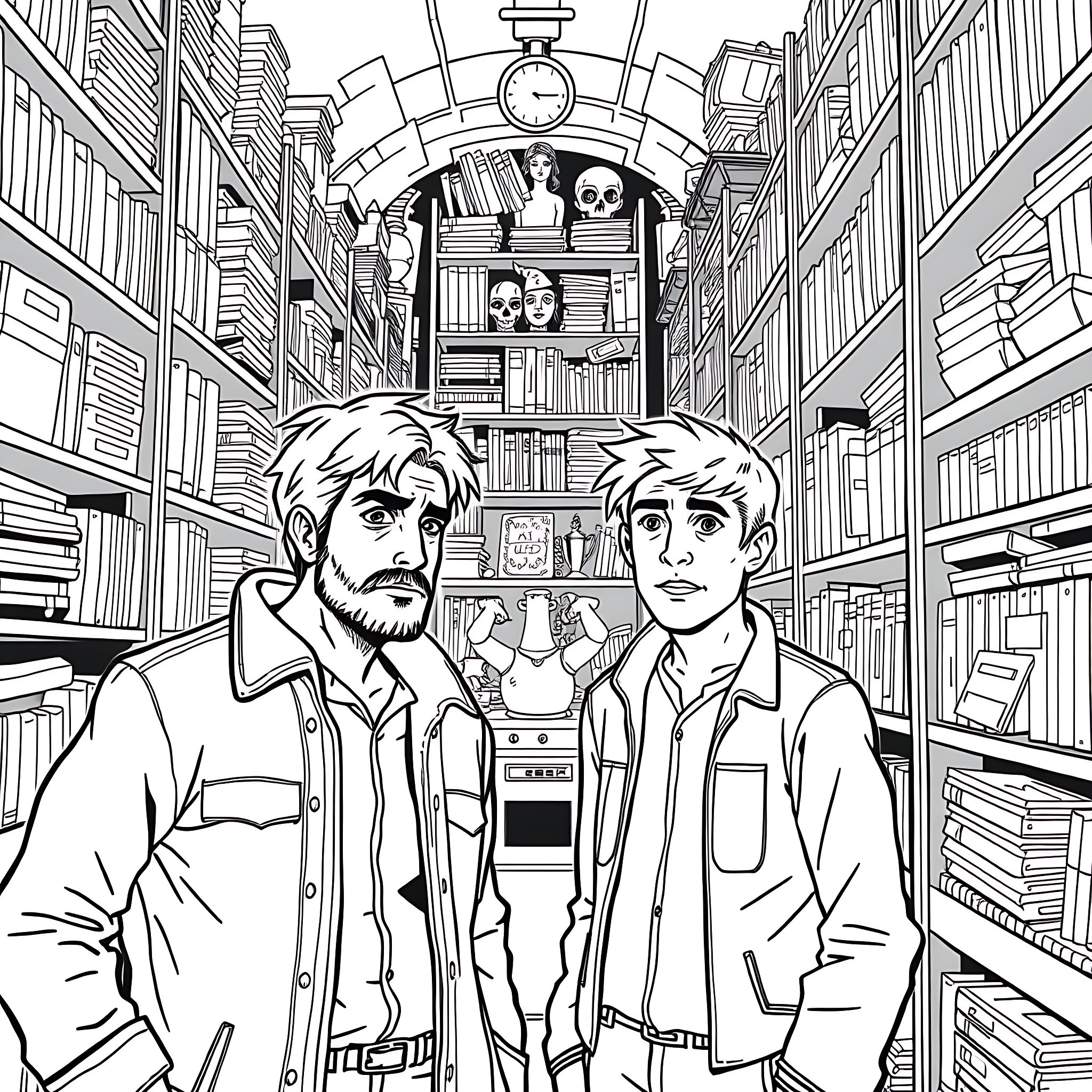 4 Best Uncanny Valley Coloring Pages (Free Printable PDFs)