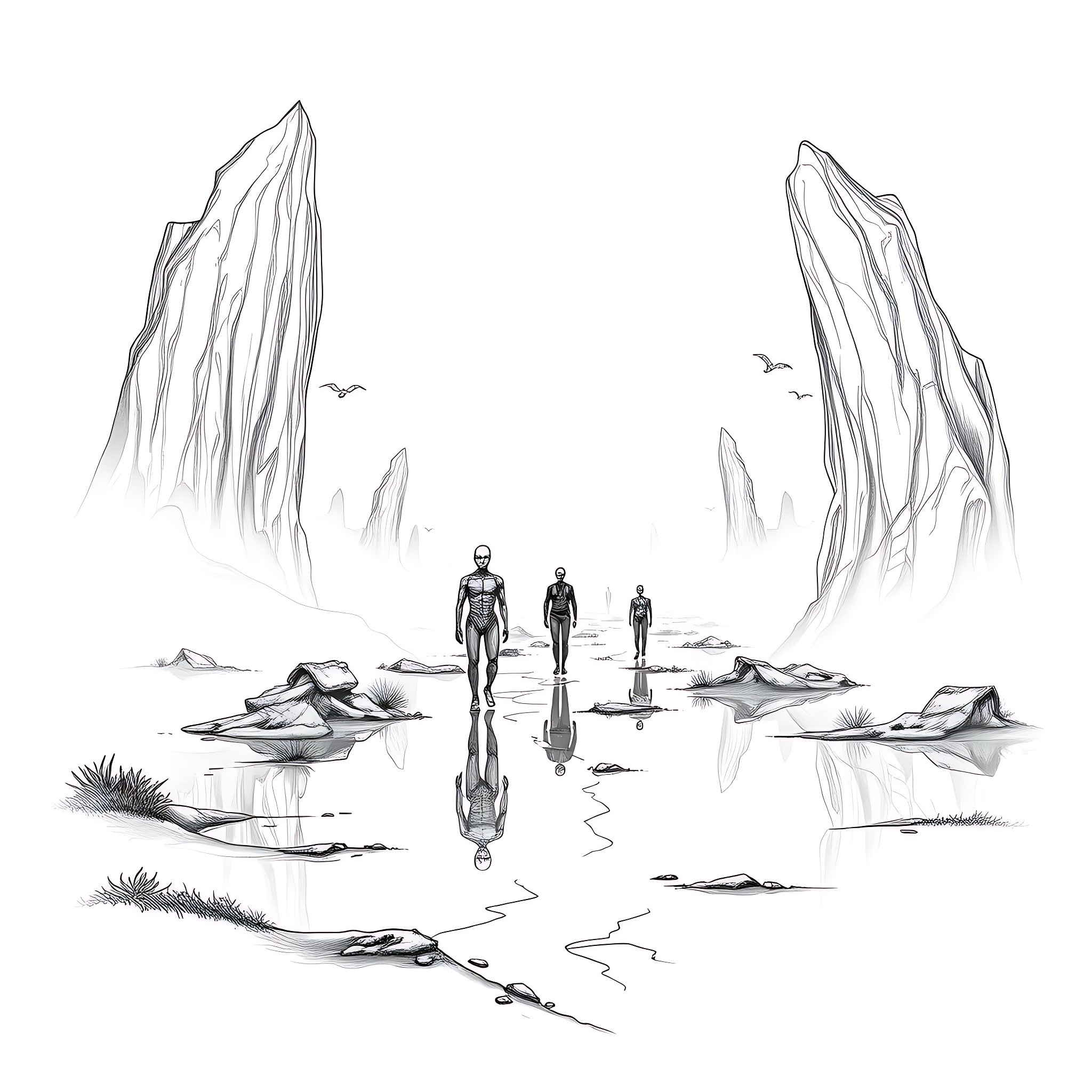 4 Best Uncanny Valley Coloring Pages (Free Printable PDFs)