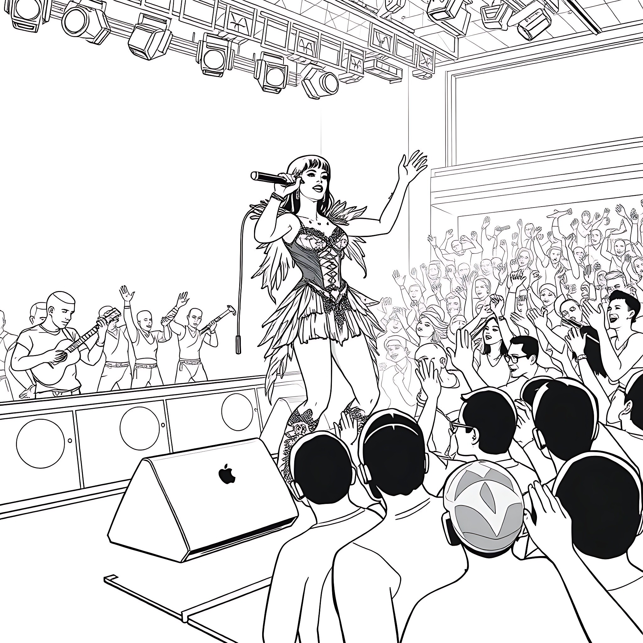 Best Katy Perry Coloring Pages (Free Printable PDF)