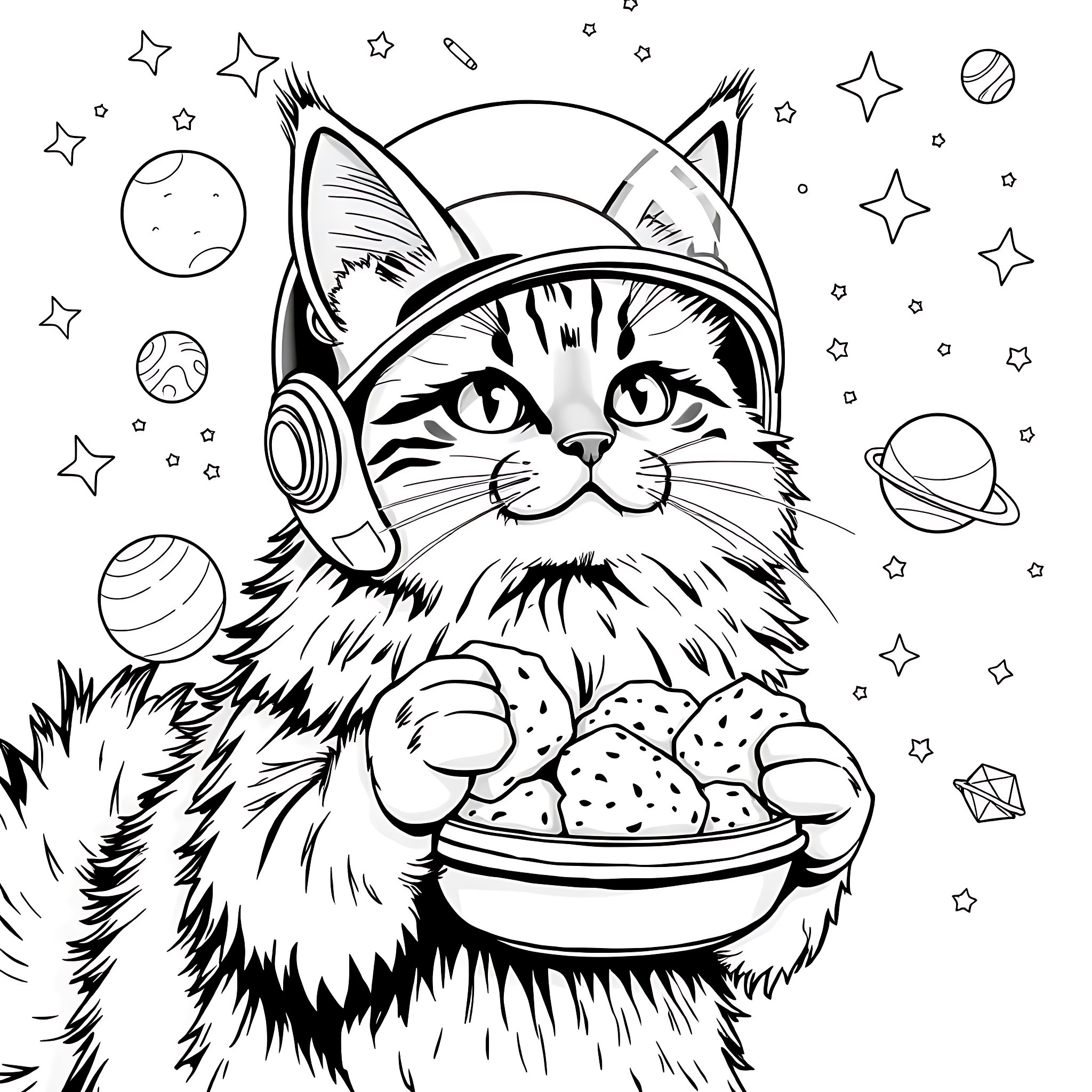 Best Cat Coloring Pages (Free Printable PDF)