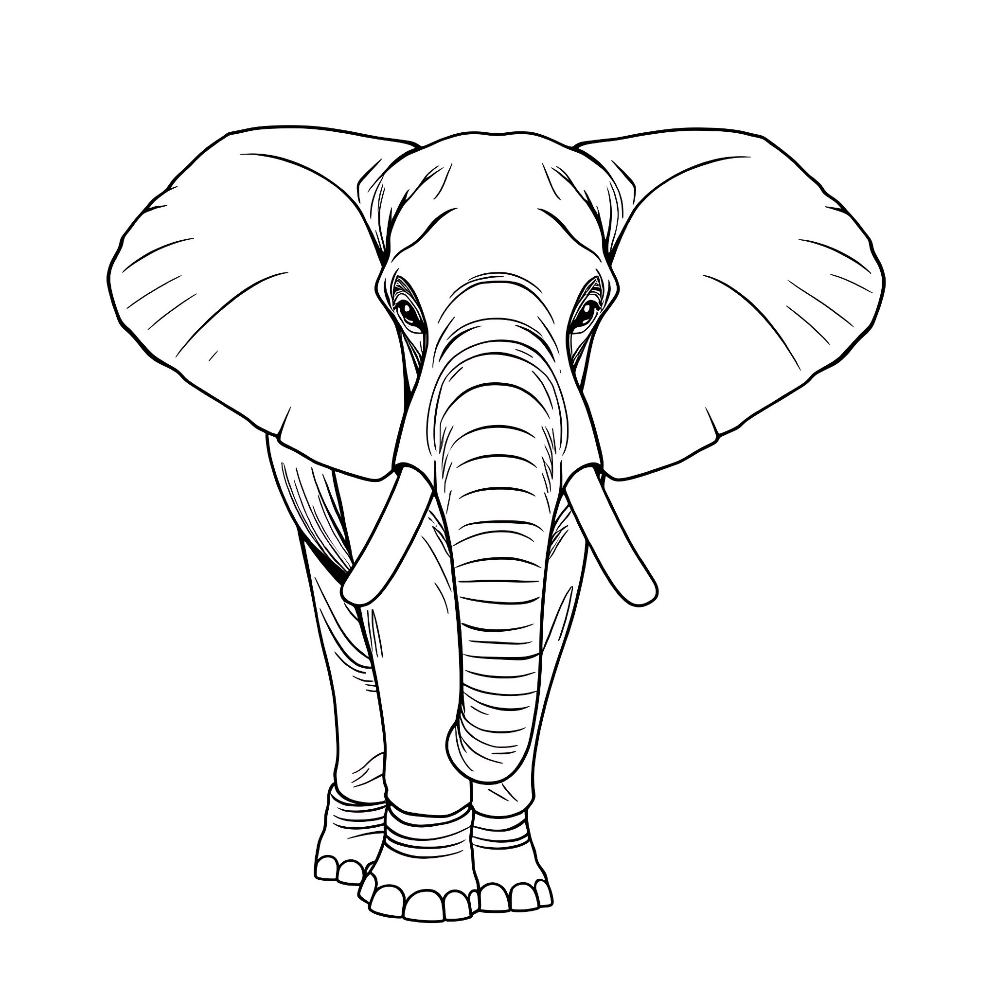 Best Elephant Coloring Pages (Free Printable PDF)