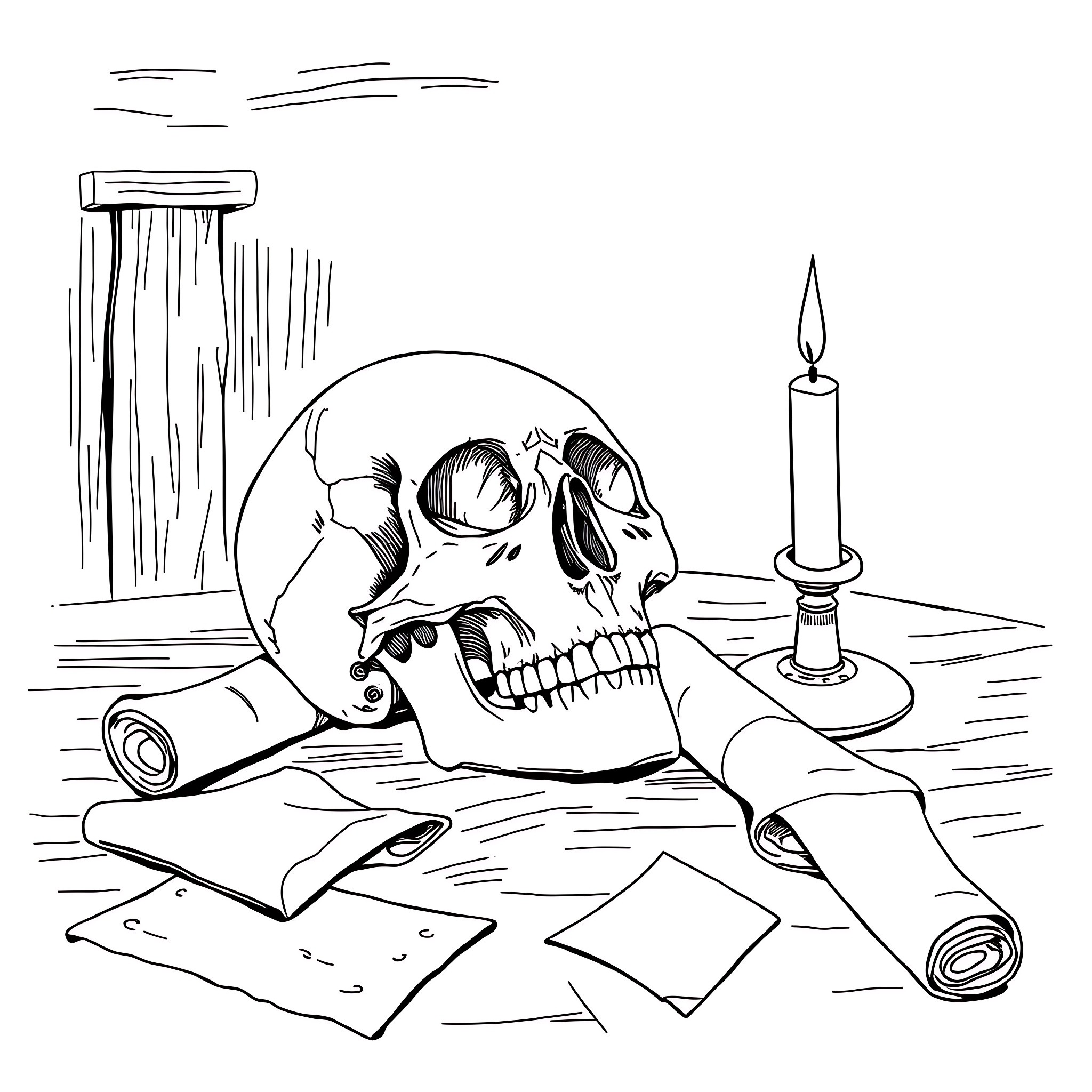 122 Best Skull Coloring Pages (Free Printable PDFs)