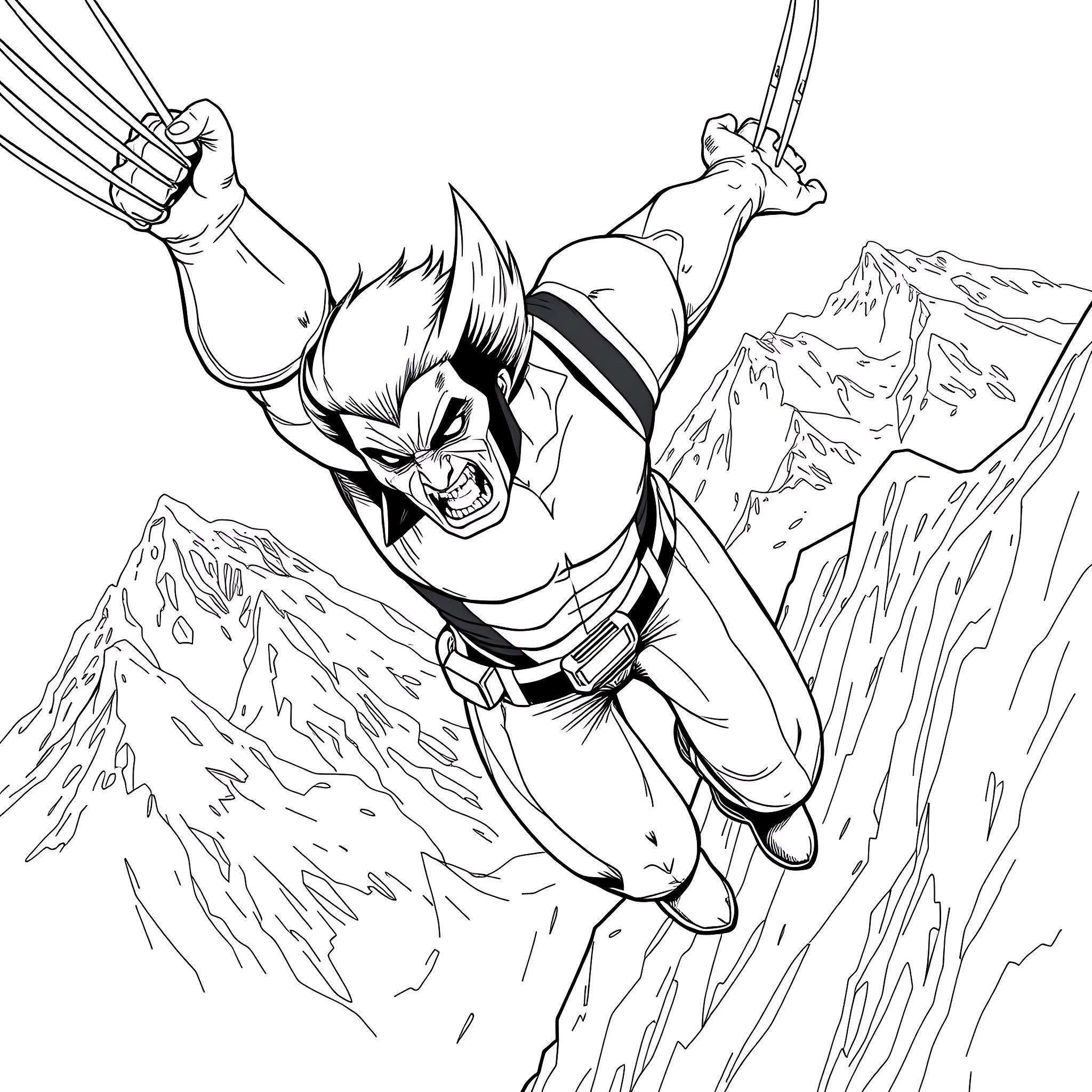 11 Best Wolverine Coloring Pages (Free Printable PDFs)