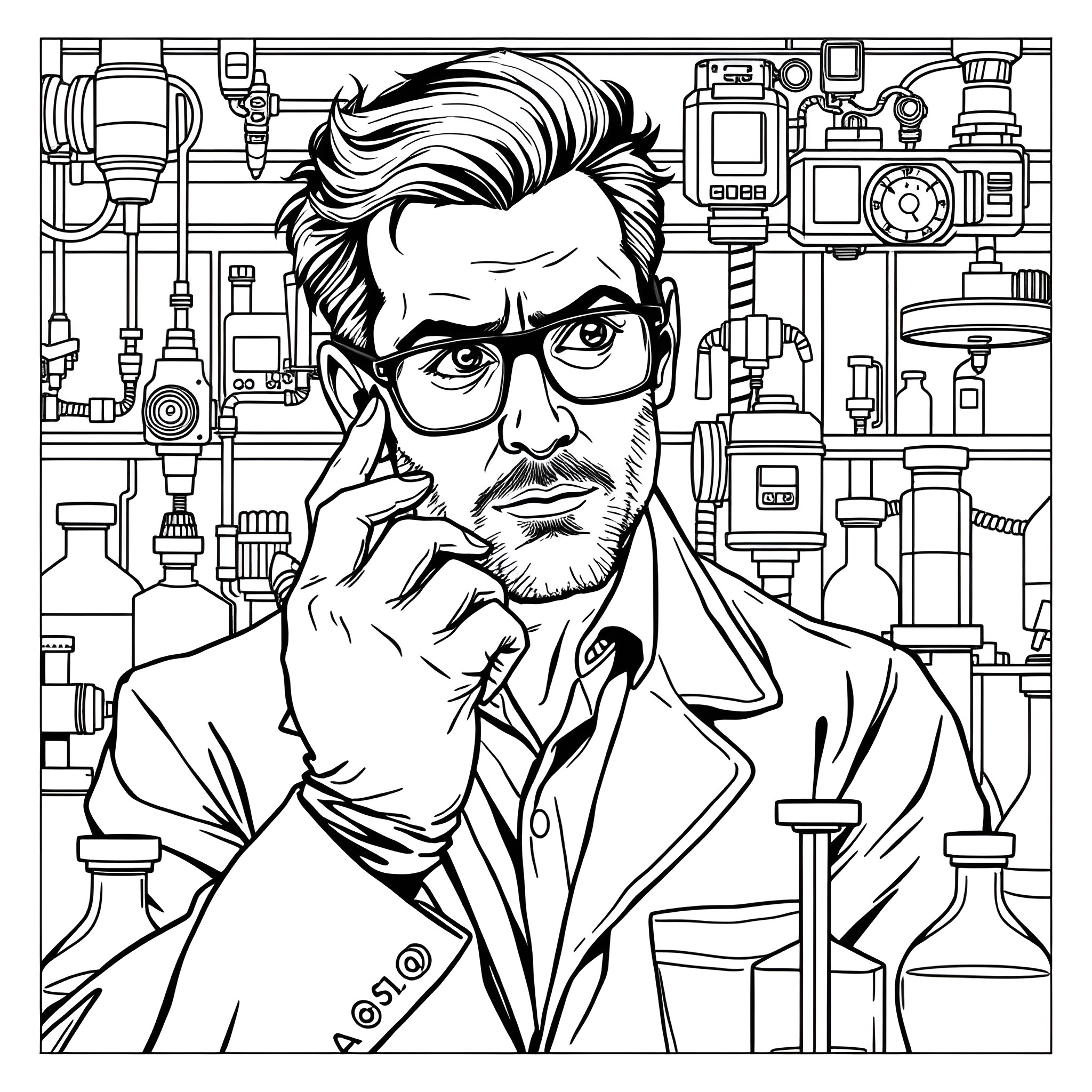 1150 Best Man Coloring Pages (Free Printable PDFs)