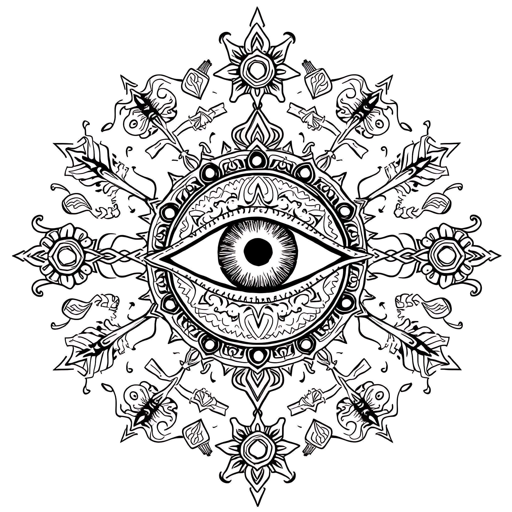 2 Best Evil Body Coloring Pages Free Printable PDFs 2 Best Evil Body Coloring Pages Free Printable PDFs