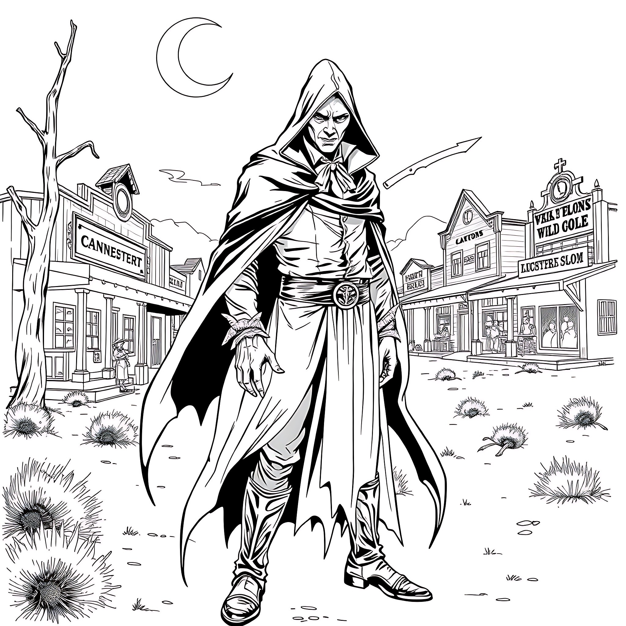 104 Best Vampire Coloring Pages (Free Printable PDFs)