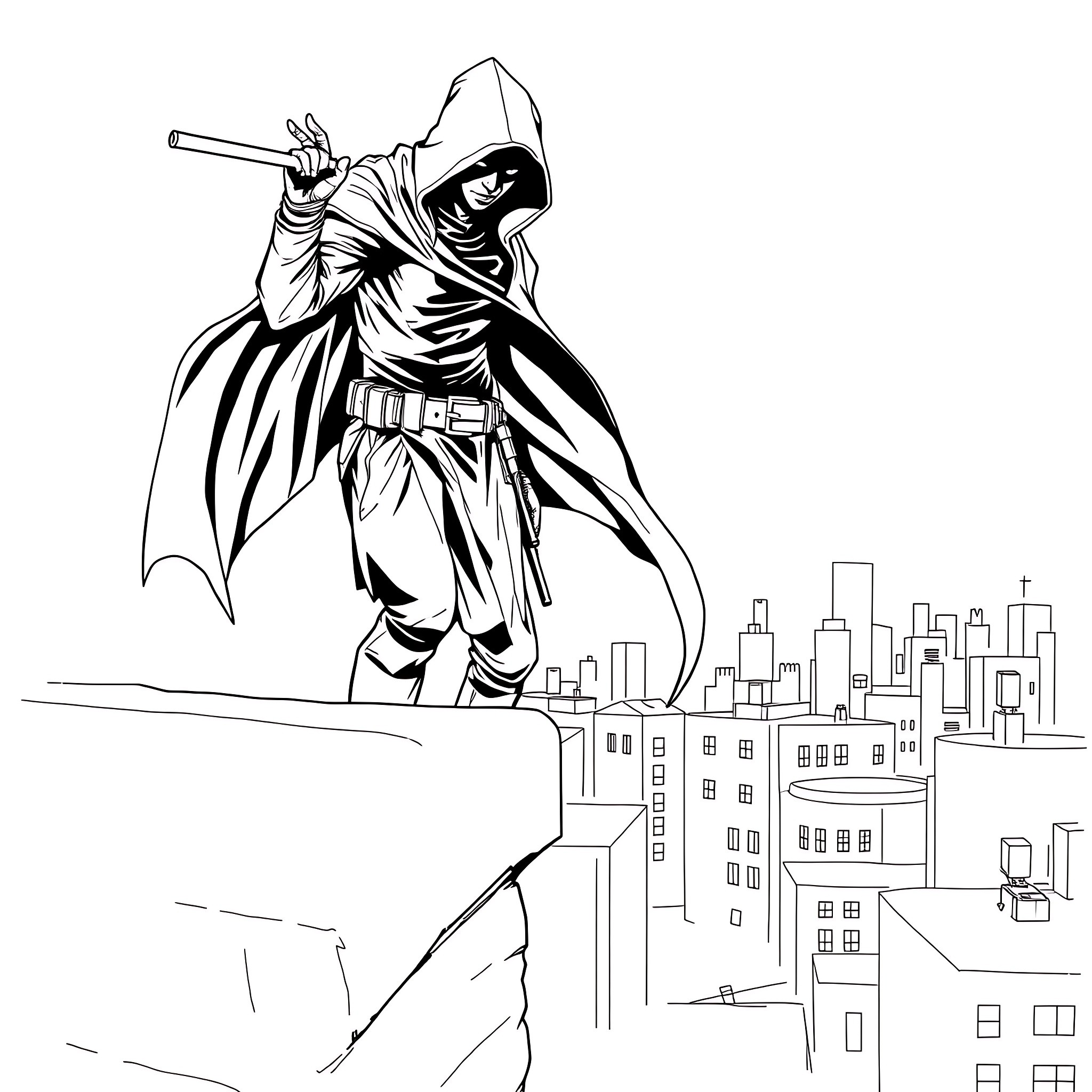 30 Best Assassin Coloring Pages (Free Printable PDFs)