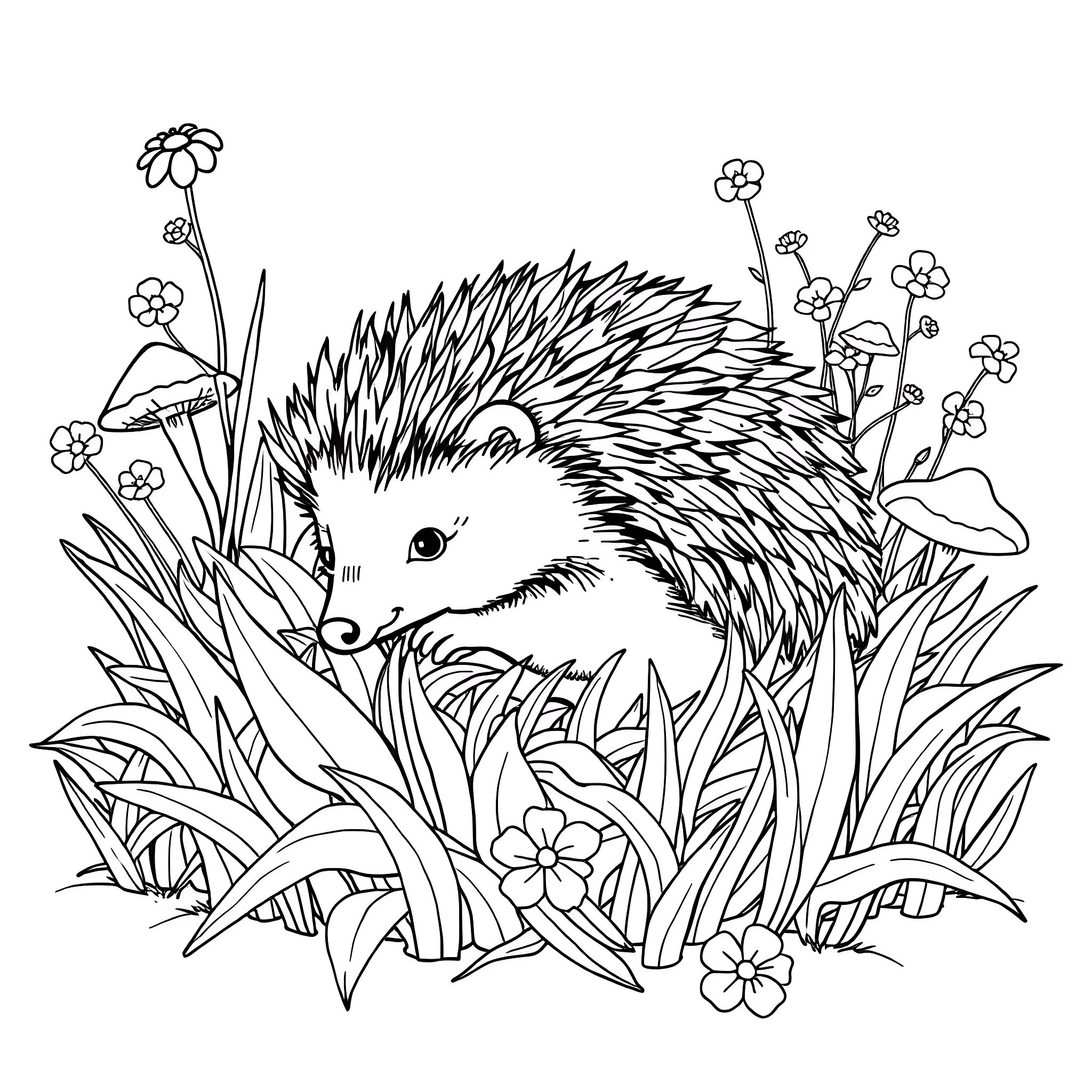 Best Hedgehog Coloring Pages (Free Printable PDF)