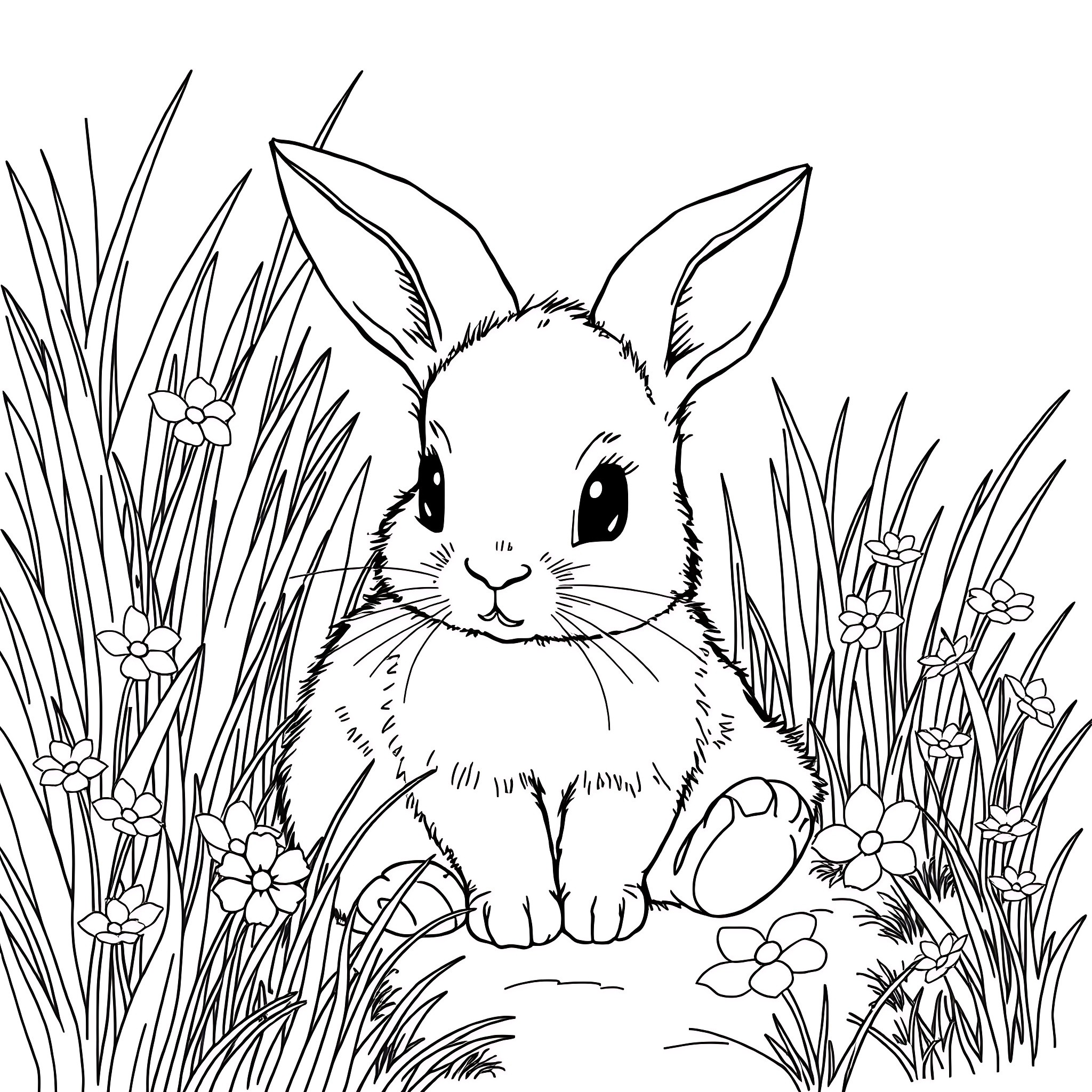 Best Rabbit Coloring Pages (Free Printable PDF)