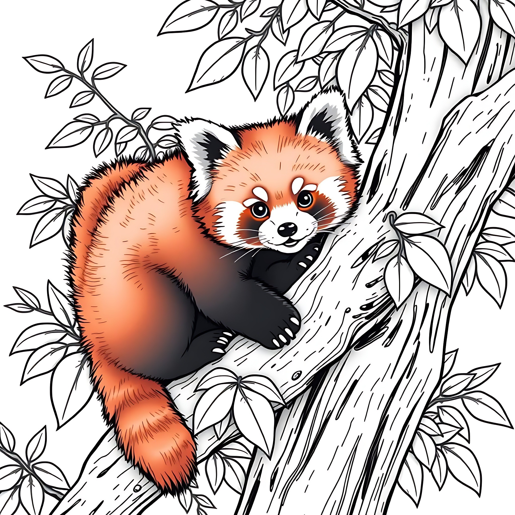 Best Red Panda Coloring Pages (Free Printable PDF)