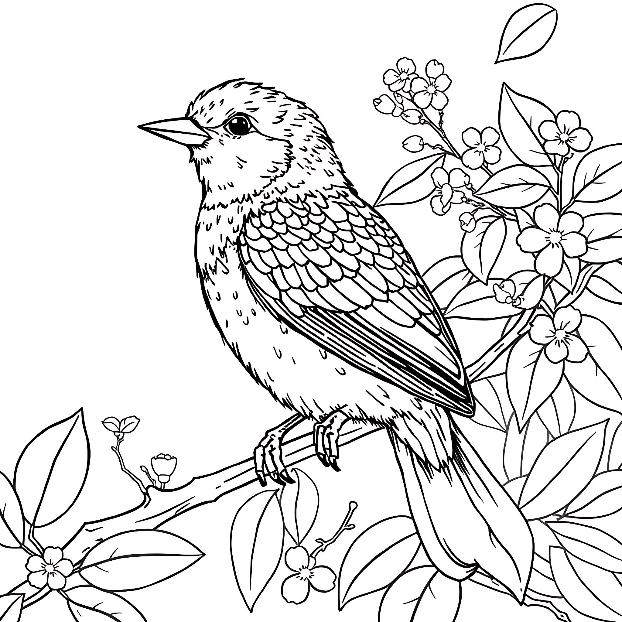 46 Best Bird Coloring Pages (Free Printable PDFs)