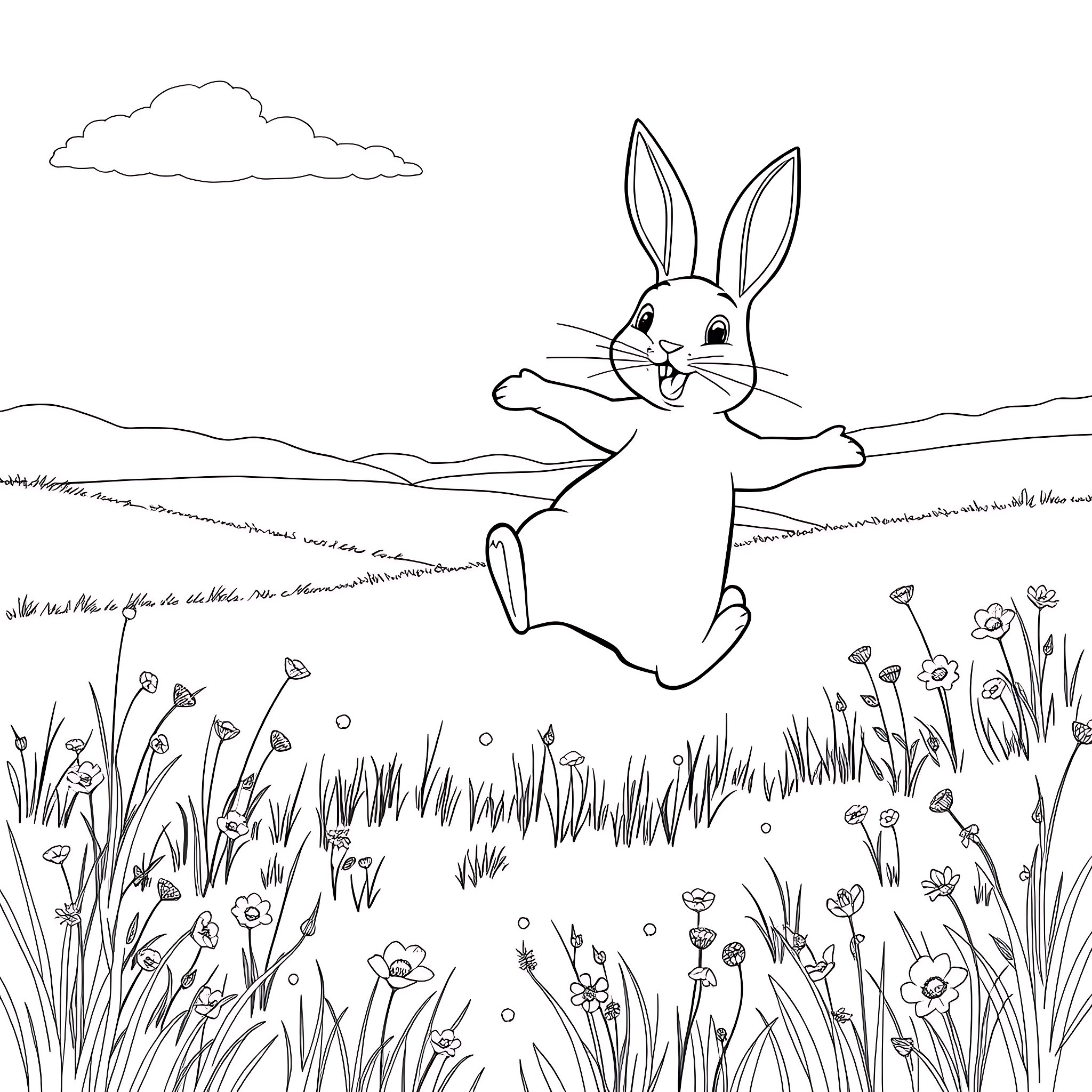 Best Rabbit Coloring Pages (Free Printable PDF)