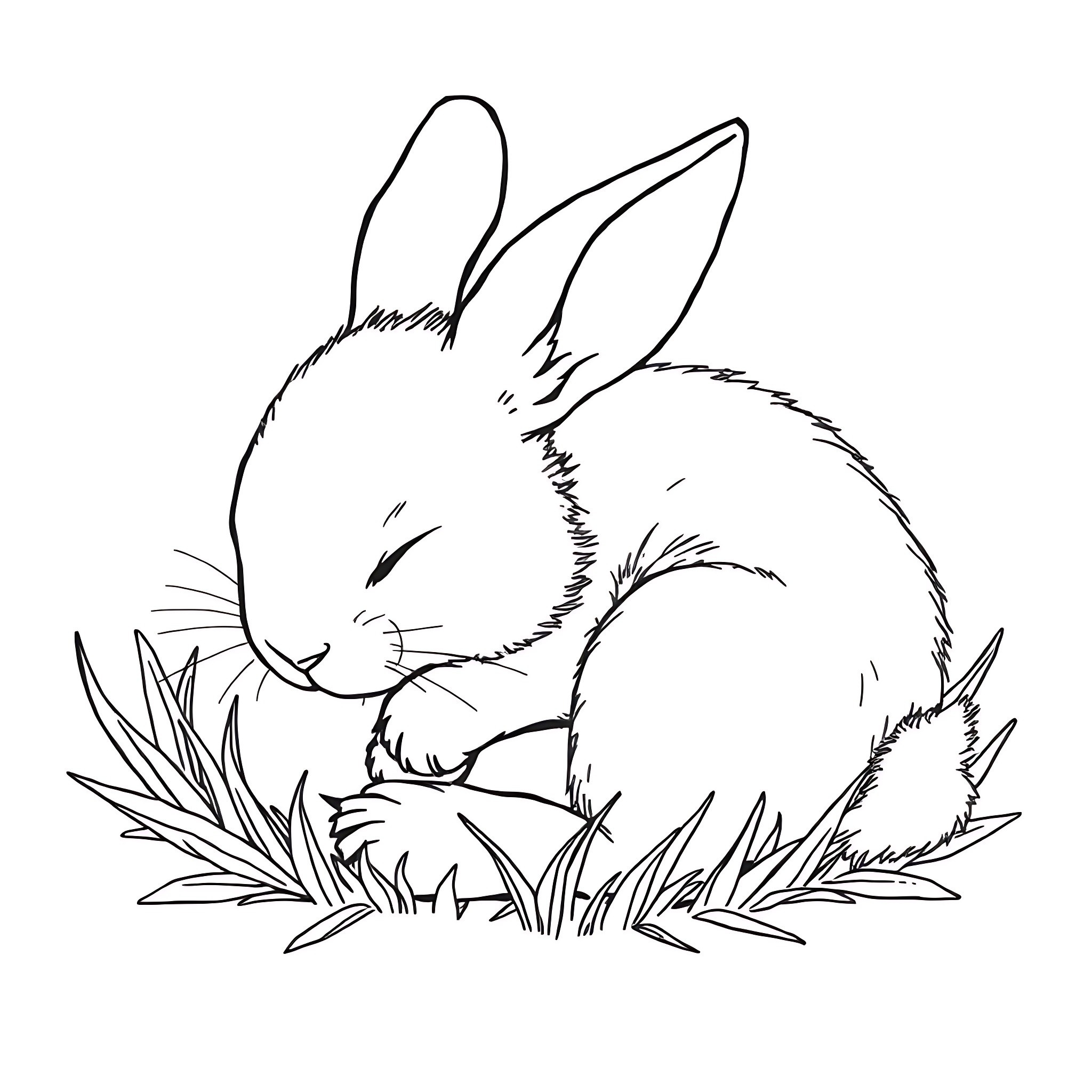 Best Rabbit Coloring Pages (Free Printable PDF)