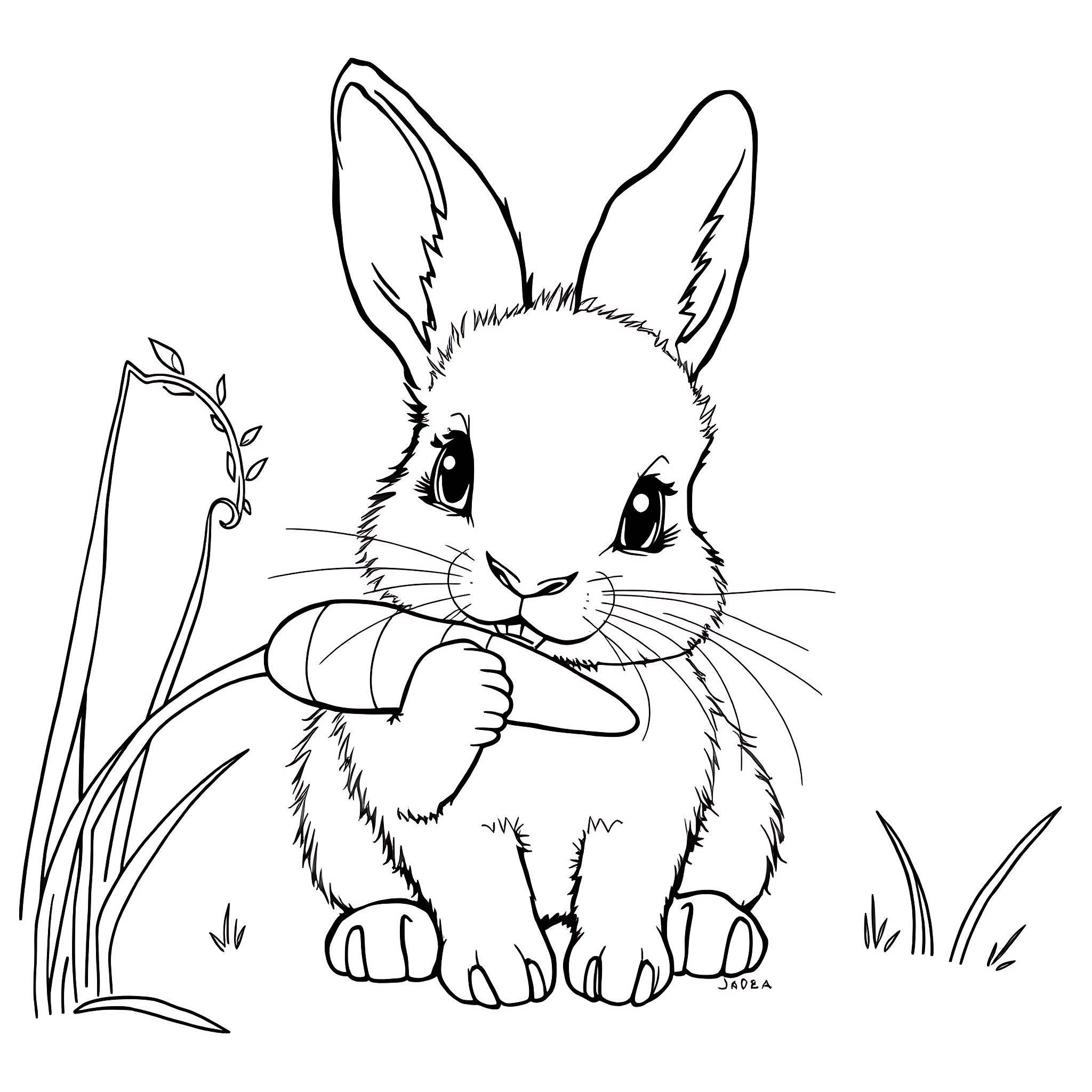 Best Rabbit Coloring Pages (Free Printable PDF)