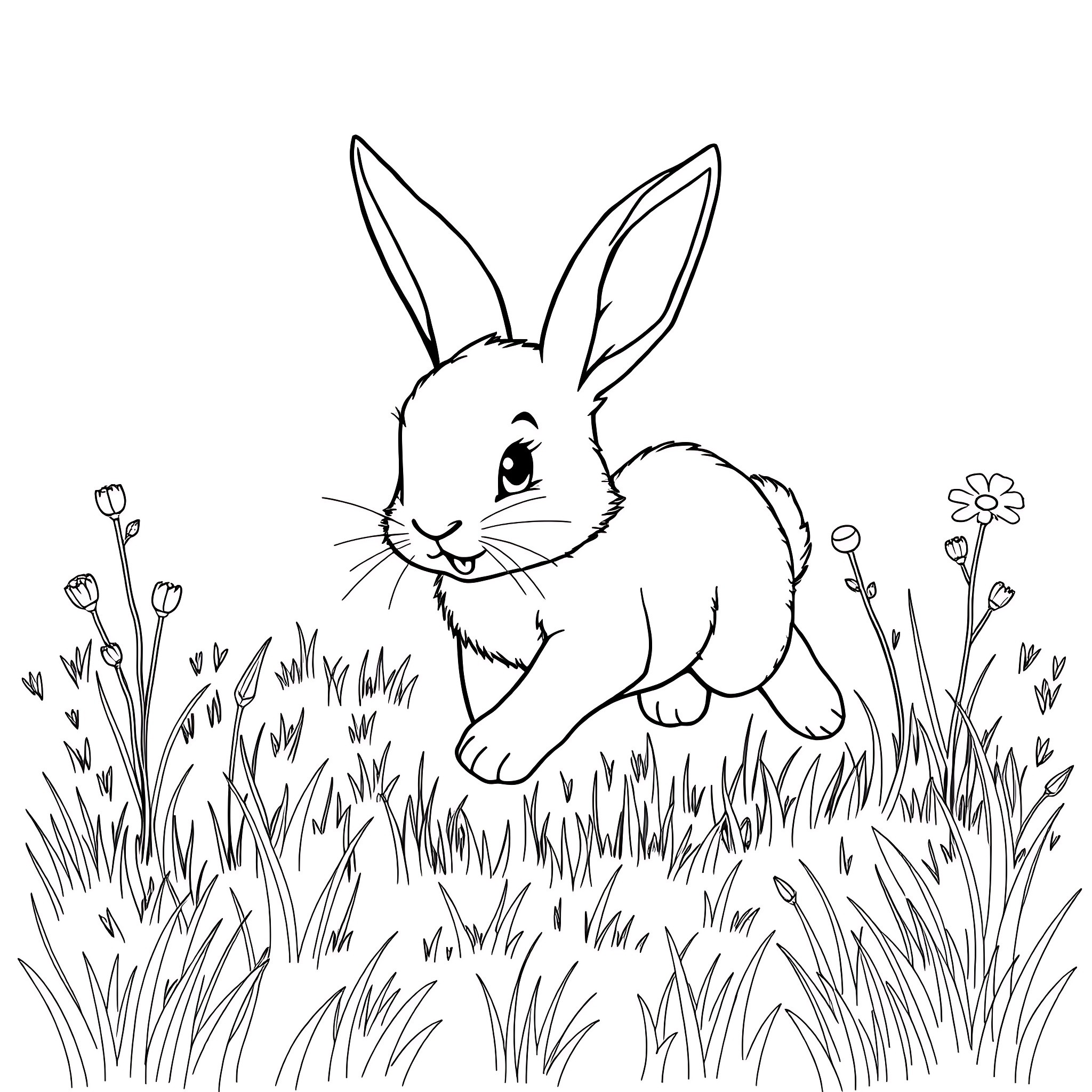 Best Rabbit Coloring Pages (Free Printable PDF)