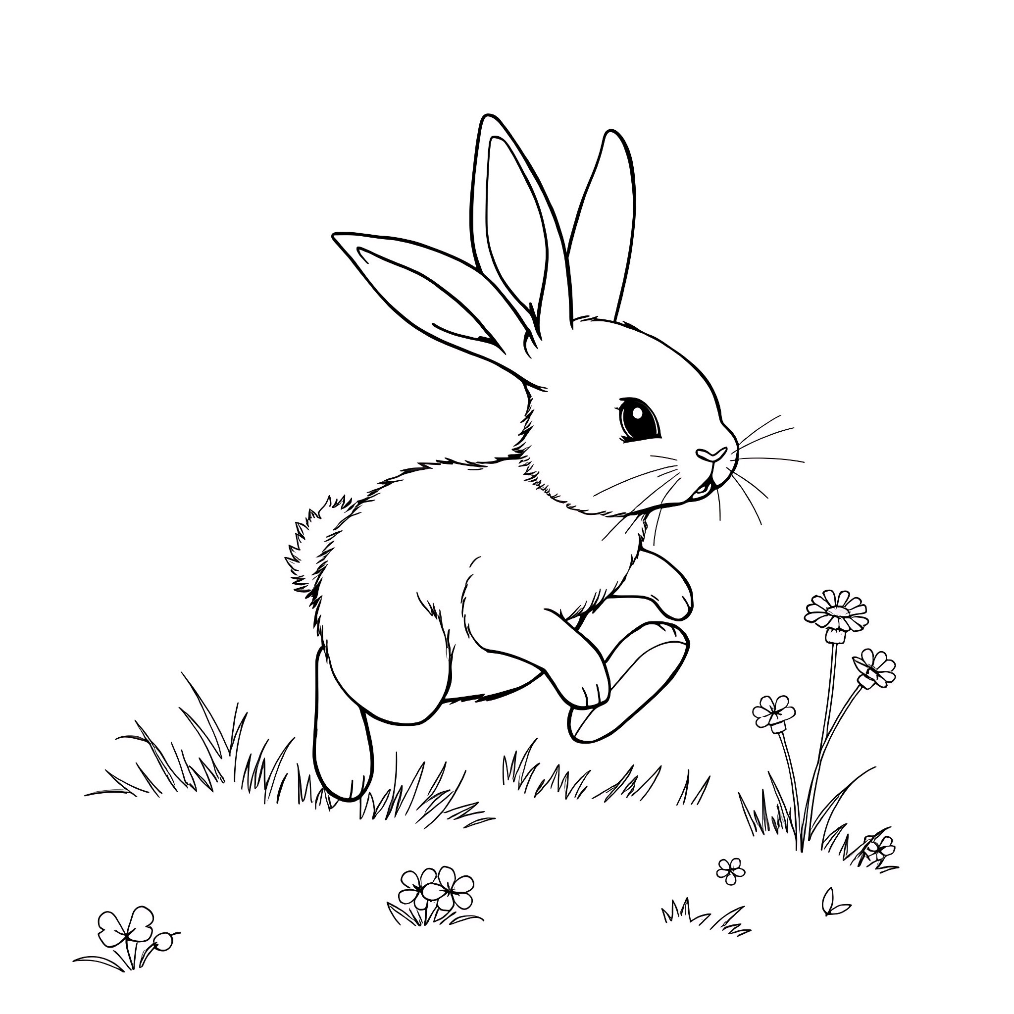 Best Rabbit Coloring Pages (Free Printable PDF)