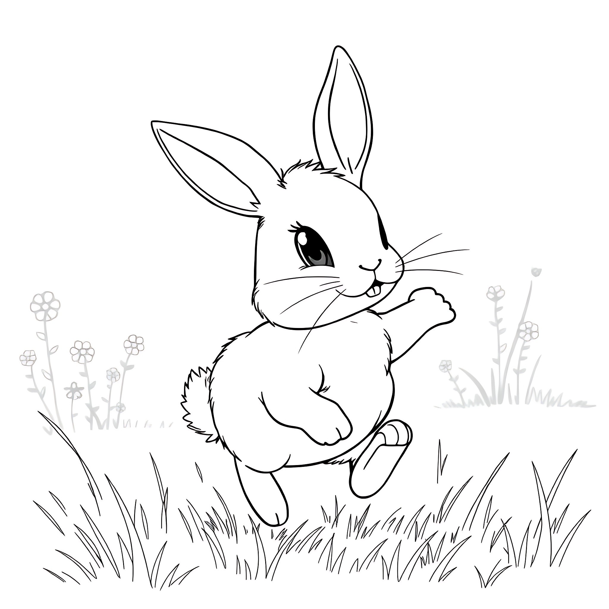 Best Rabbit Coloring Pages (Free Printable PDF)