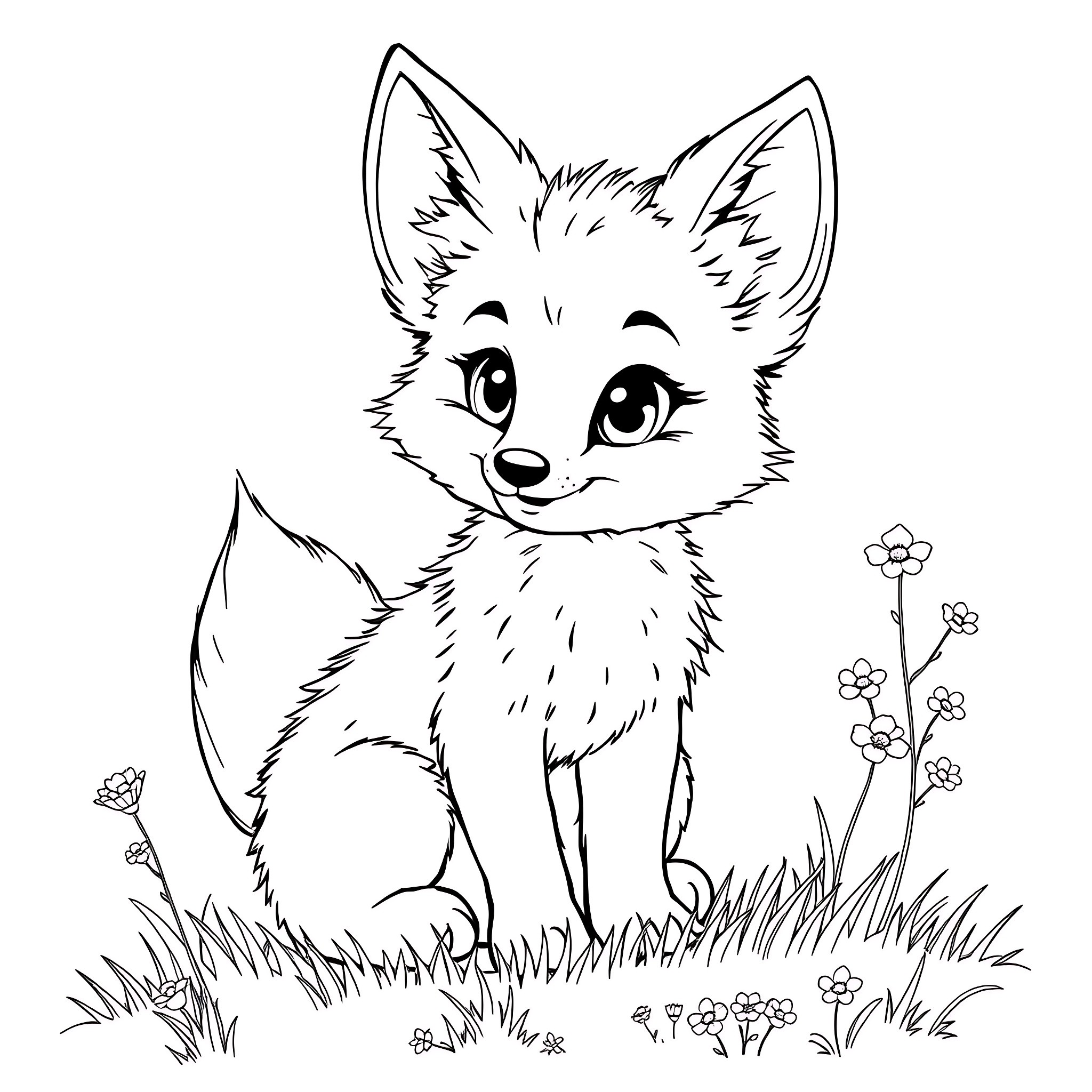 50 Best Fox Coloring Pages (Free Printable PDFs)
