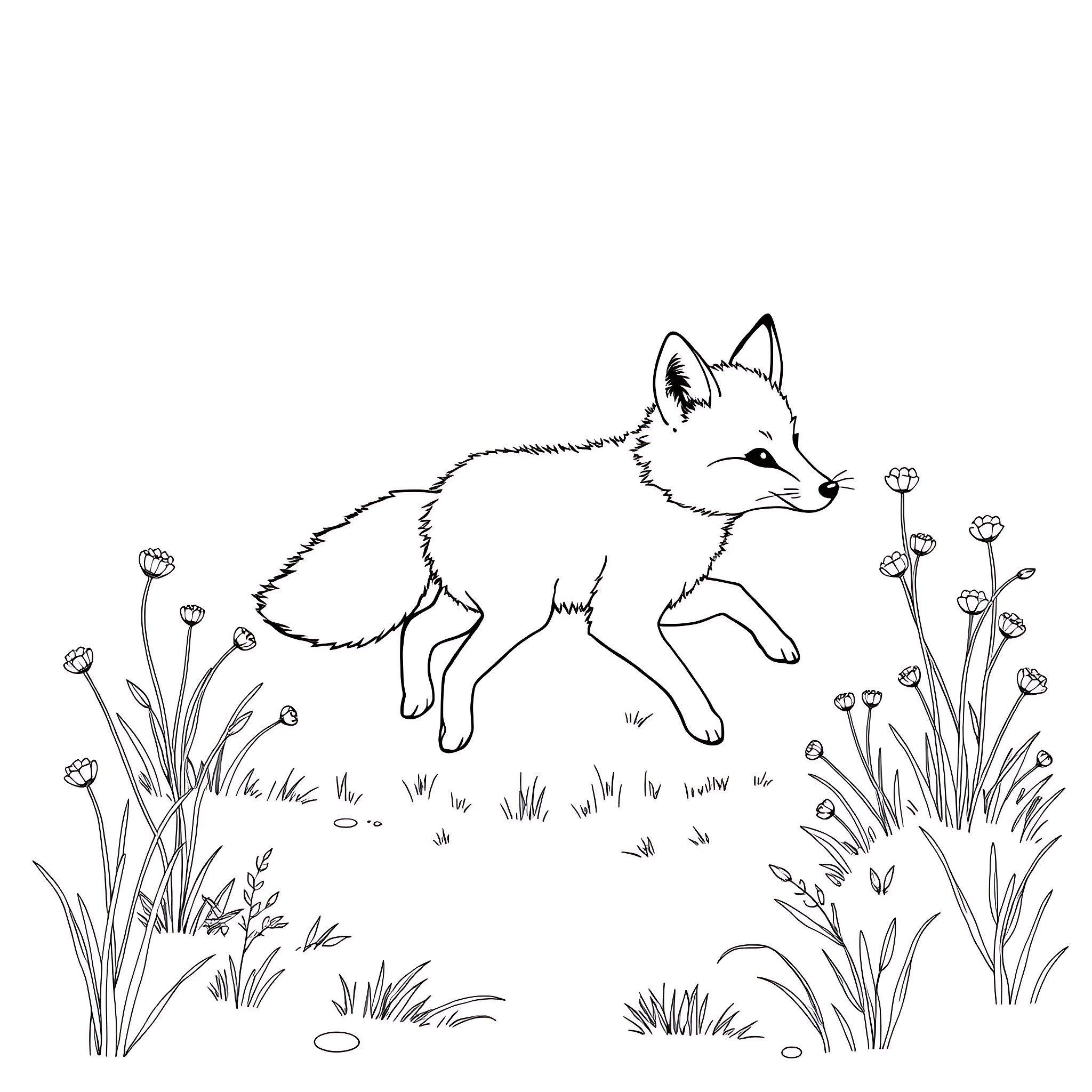 50 Best Fox Coloring Pages (Free Printable PDFs)