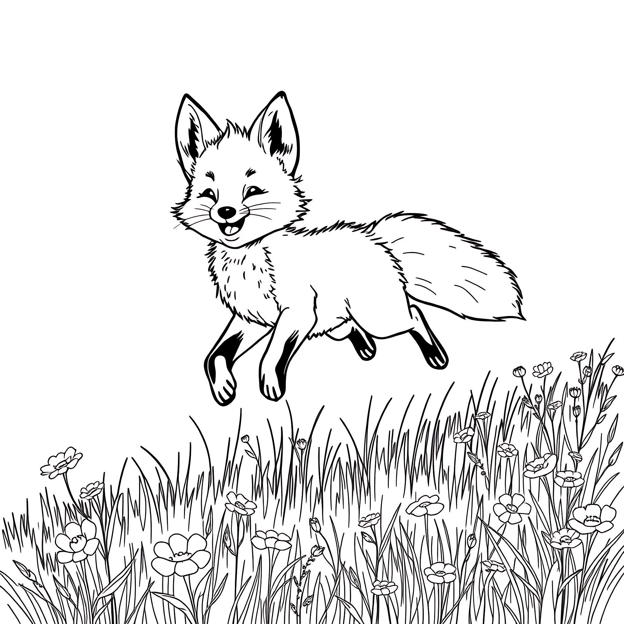 50 Best Fox Coloring Pages (Free Printable PDFs)